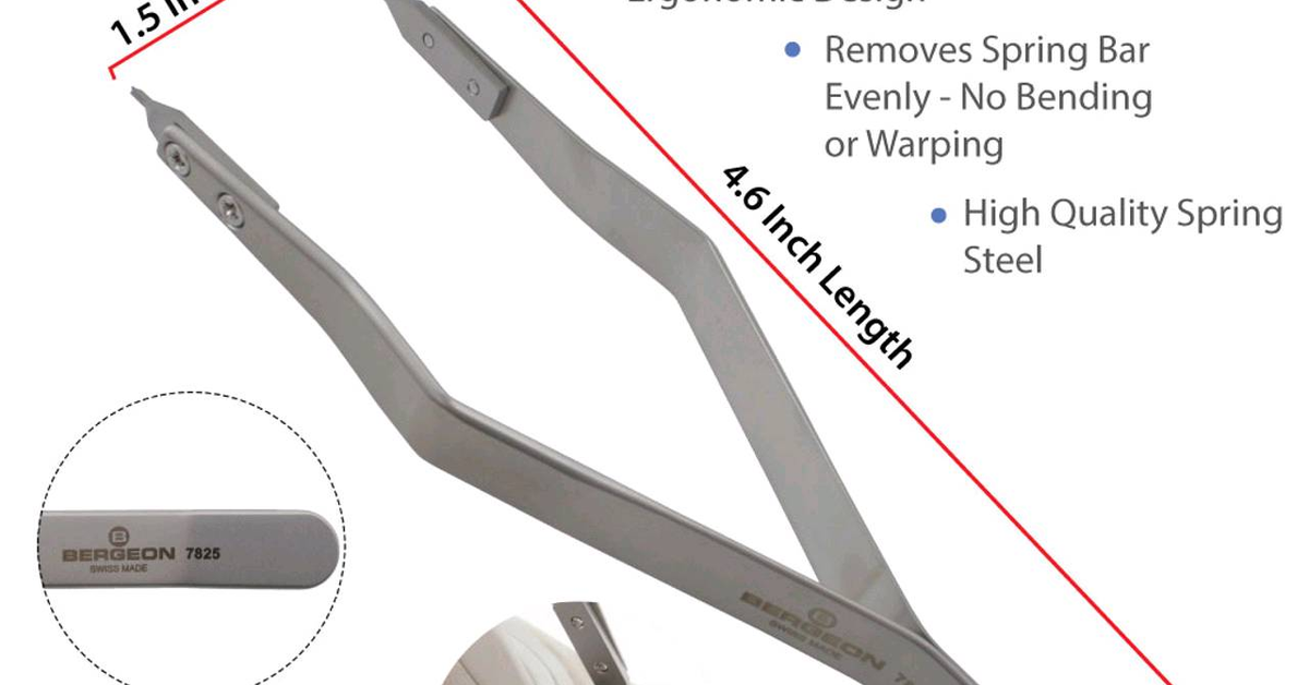 Bergeon 7825 spring bar tool | WatchCrunch