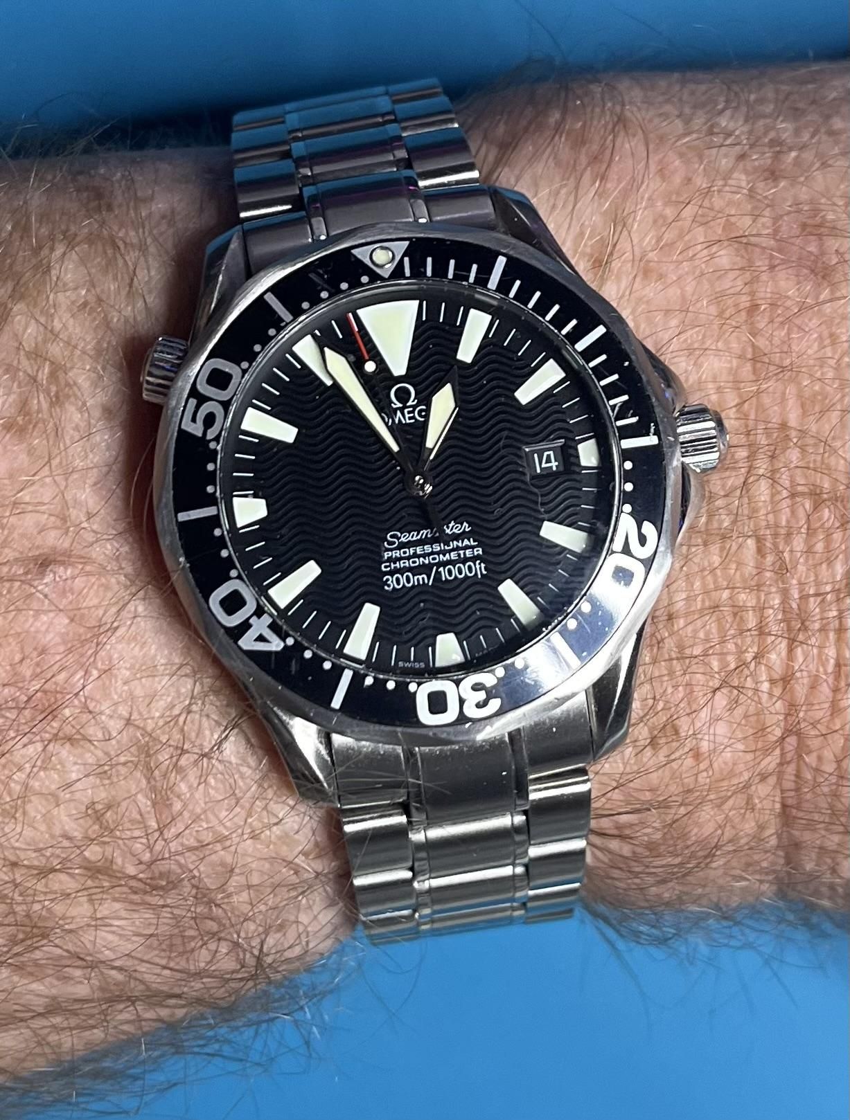 2002 Omega Seamaster Professional Diver 300m | WatchCrunch