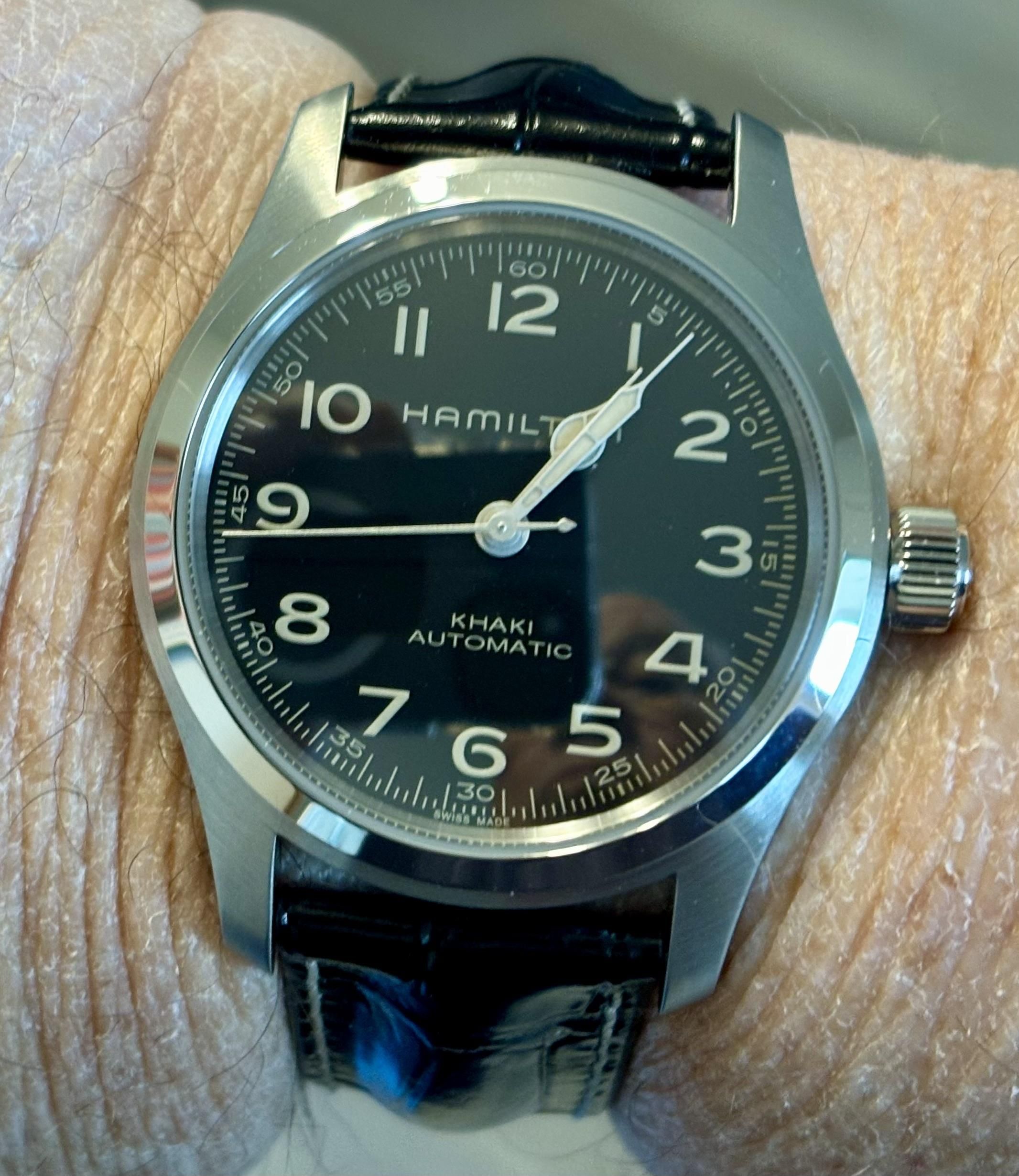 NWA. 42mm Black face Murph | WatchCrunch