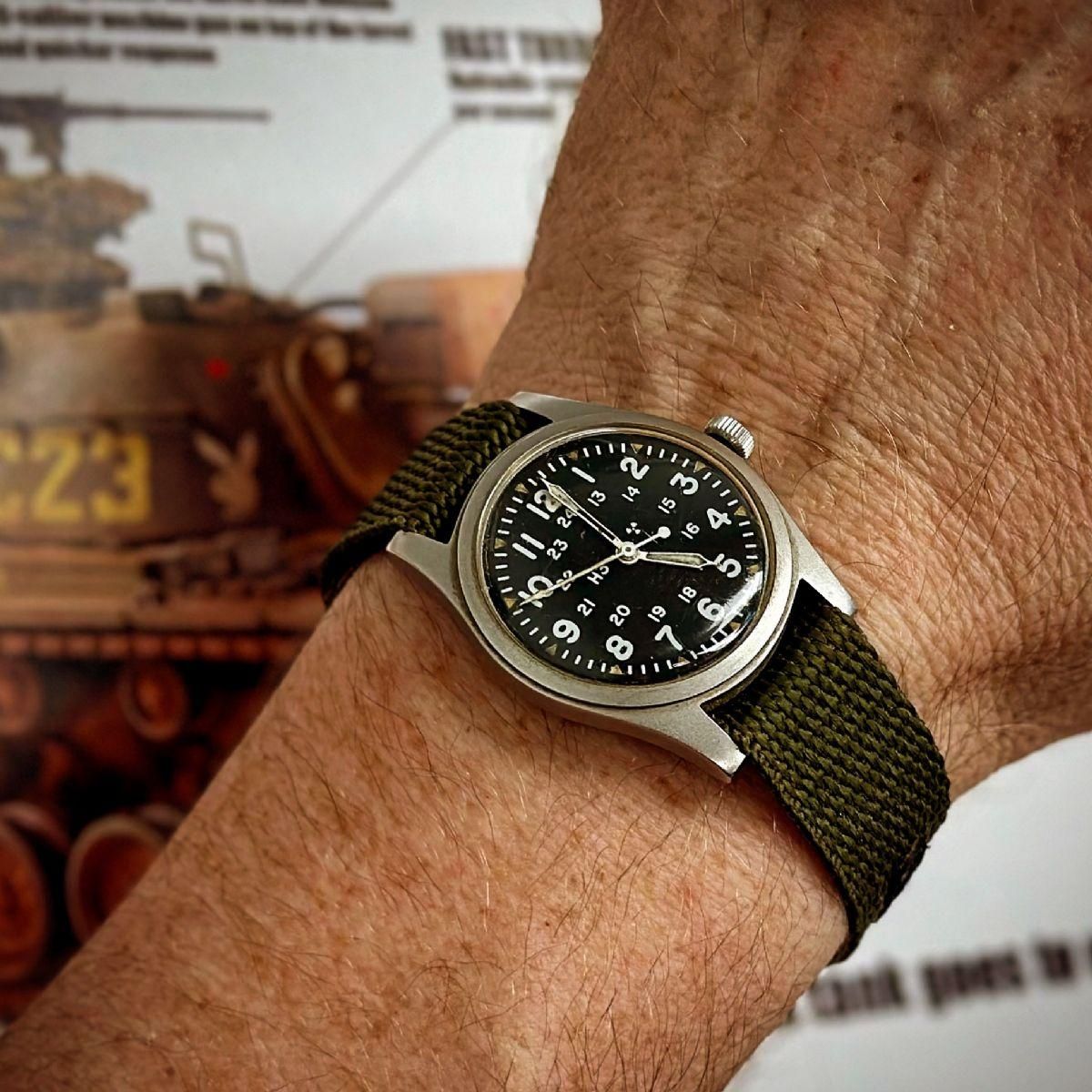 Hamilton H3 MIL-W-46374B | WatchCrunch