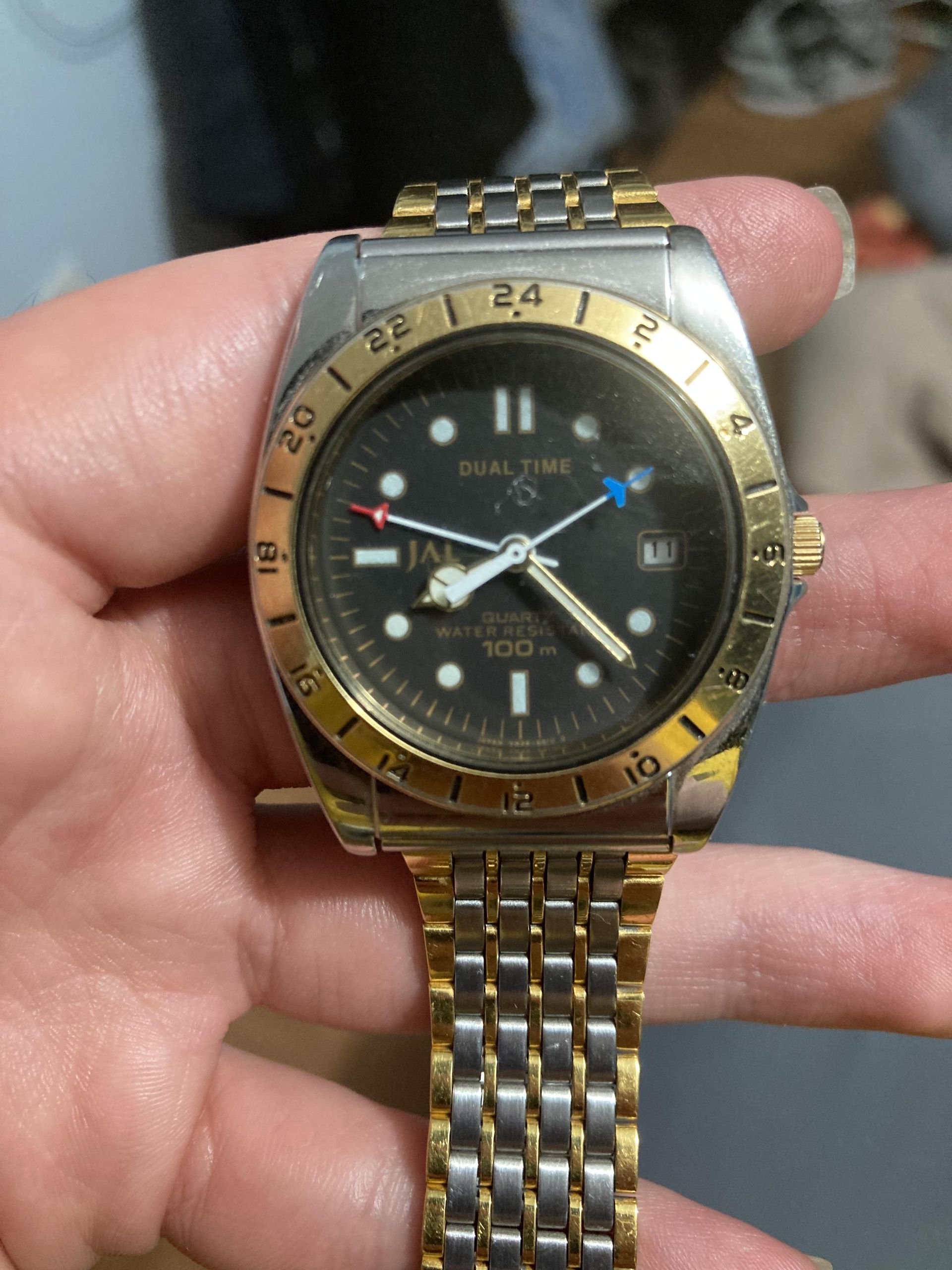 JAL Seiko Alba GMT quartz wristwatch | WatchCrunch