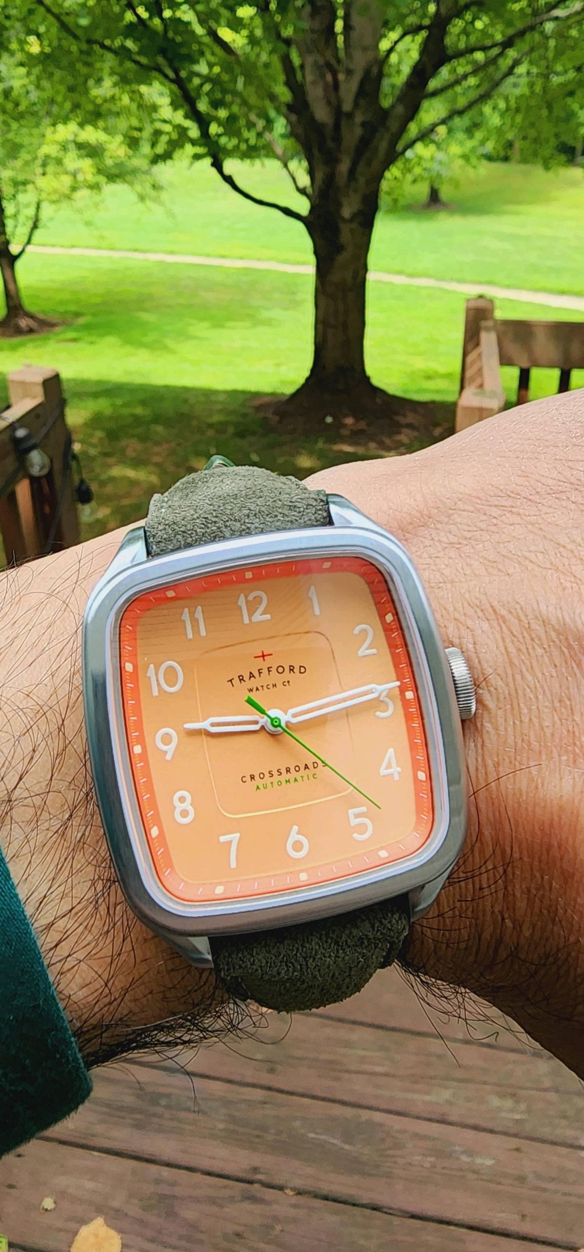 Trafford Watches - Crossroards - Texas Peach | WatchCrunch