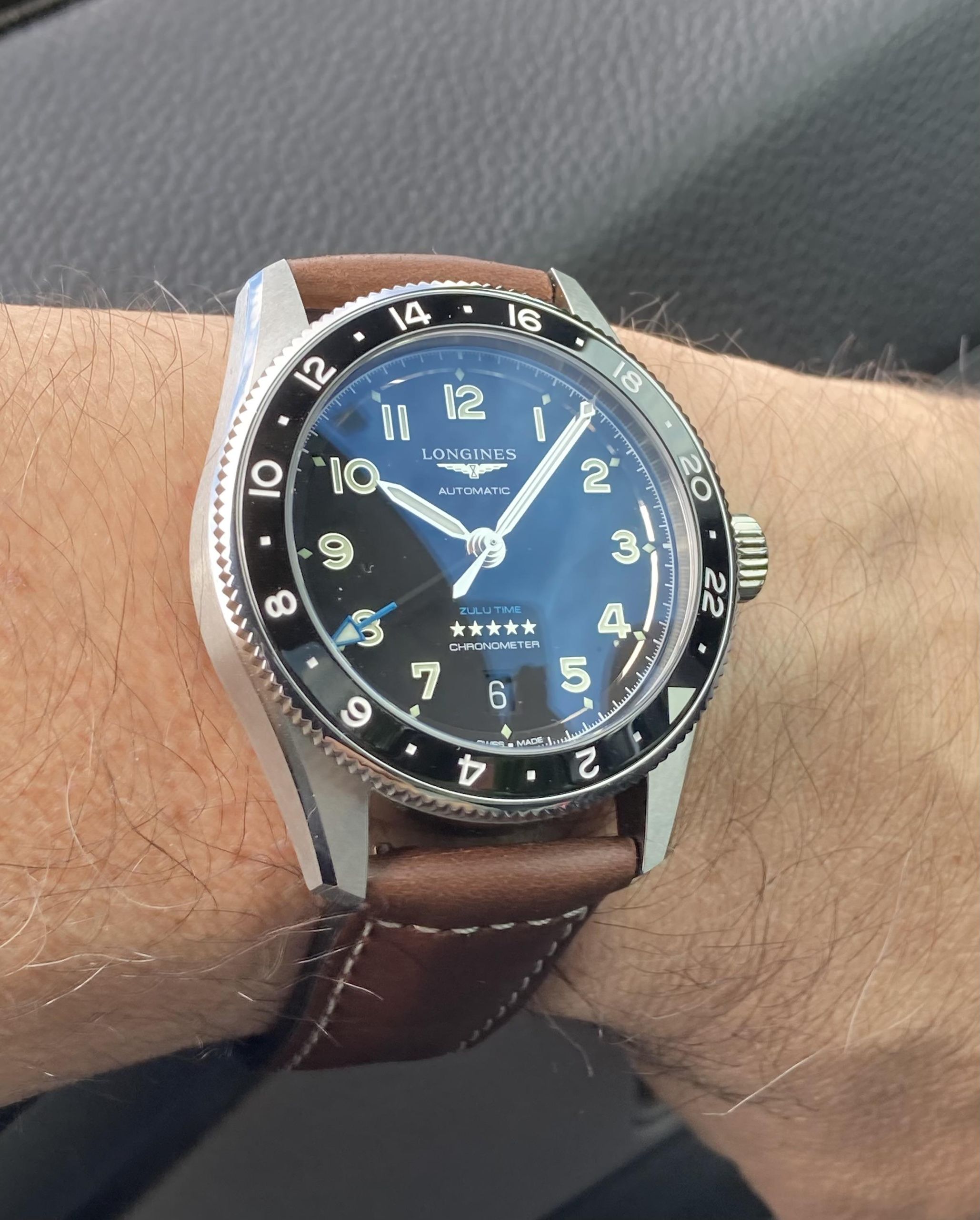NWA: My latest Longines! Spirit Zulu Time 39mm | WatchCrunch