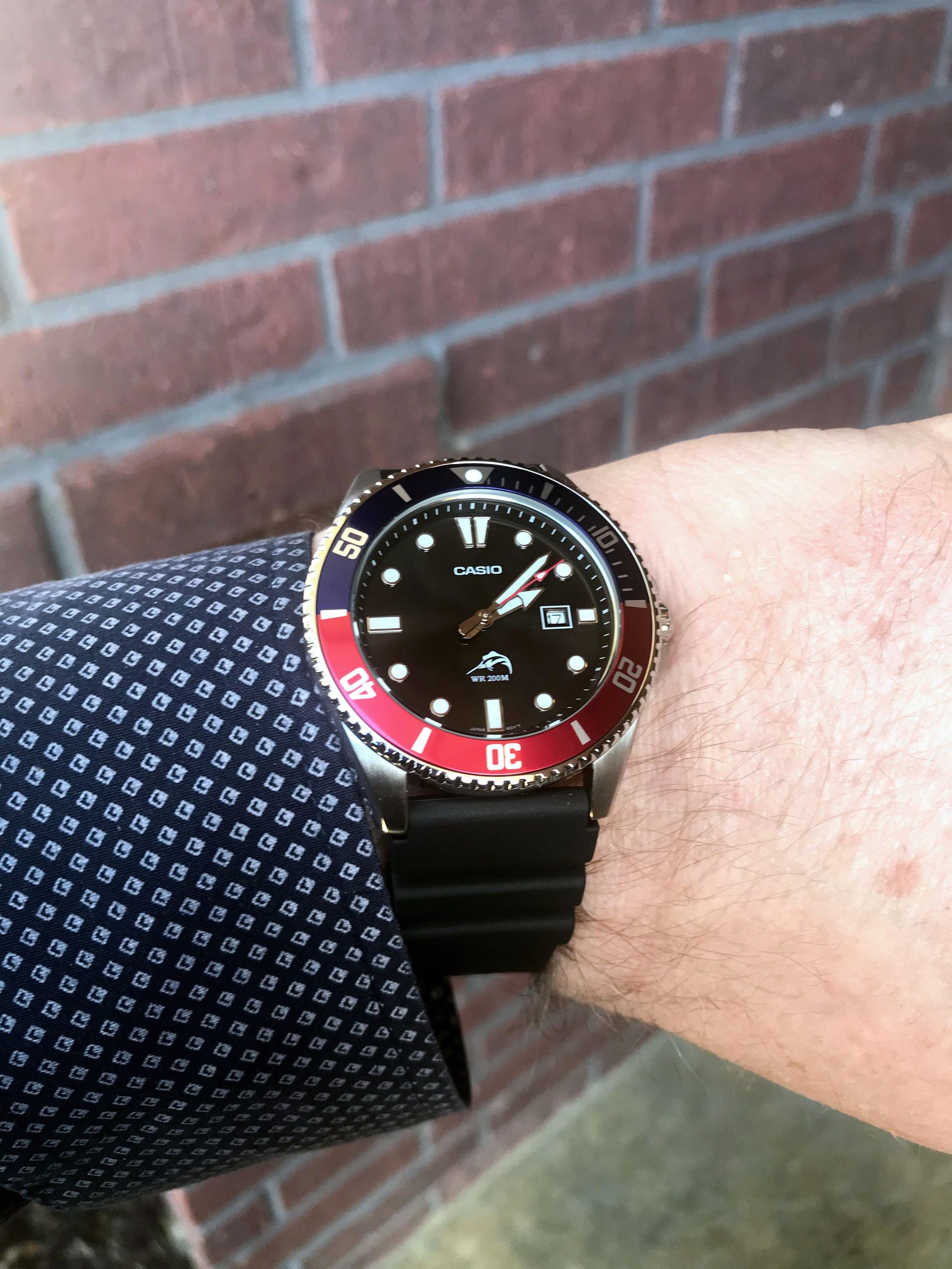 Casio Duro Pepsi Bezel 😎 | WatchCrunch