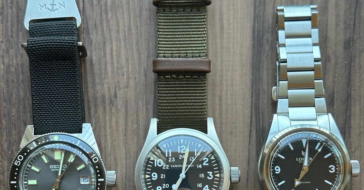 My 3 watch collection. | WatchCrunch