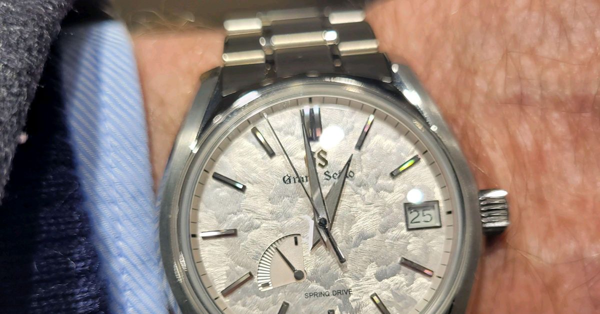 Grand Seiko - pink? | WatchCrunch