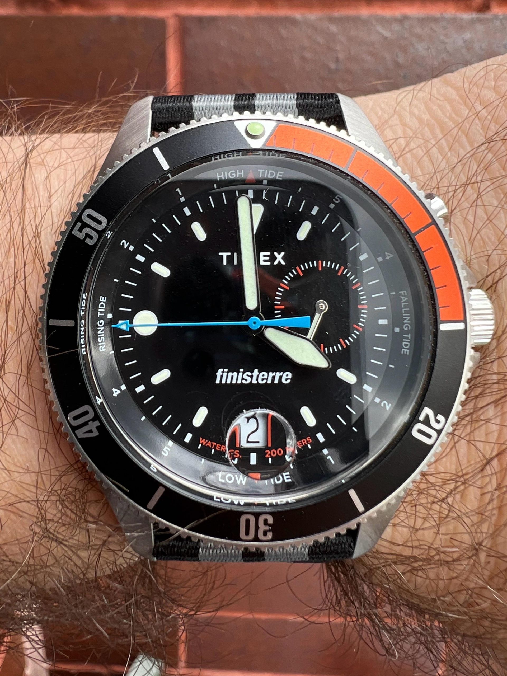 Time and Tide | Finisterre x Timex | WatchCrunch