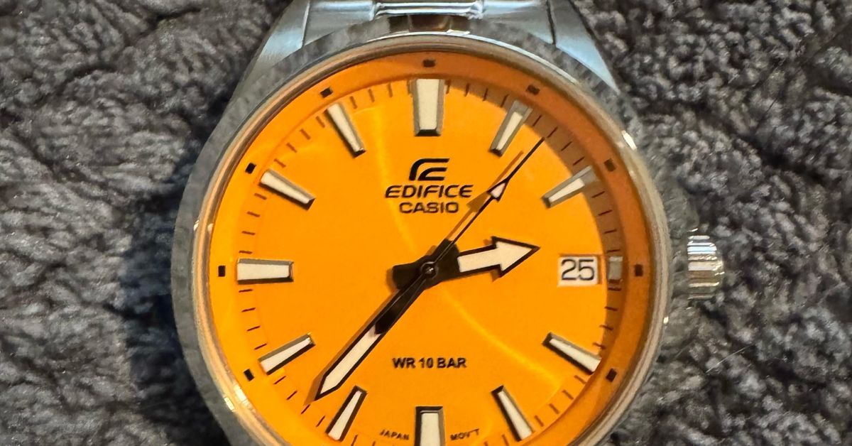 Casio Edifice EFV-100 | WatchCrunch