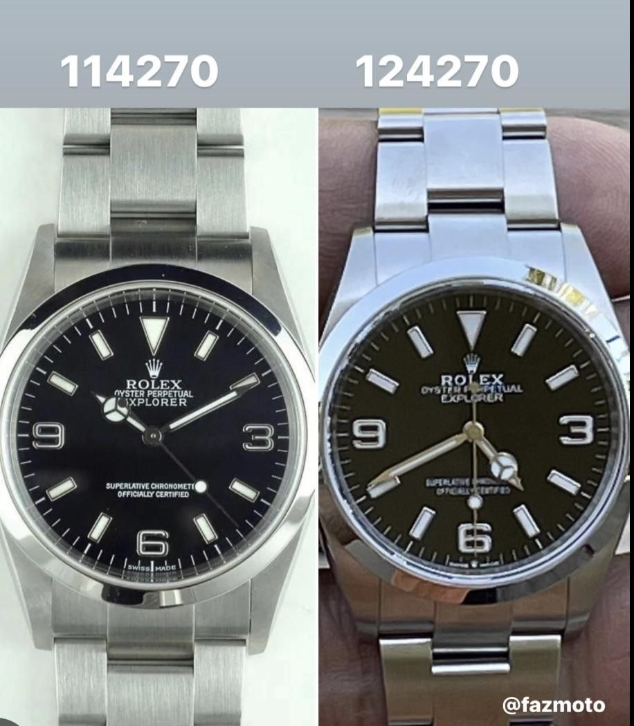 The Rolex Explorer 114270 vs 214270 | WatchCrunch