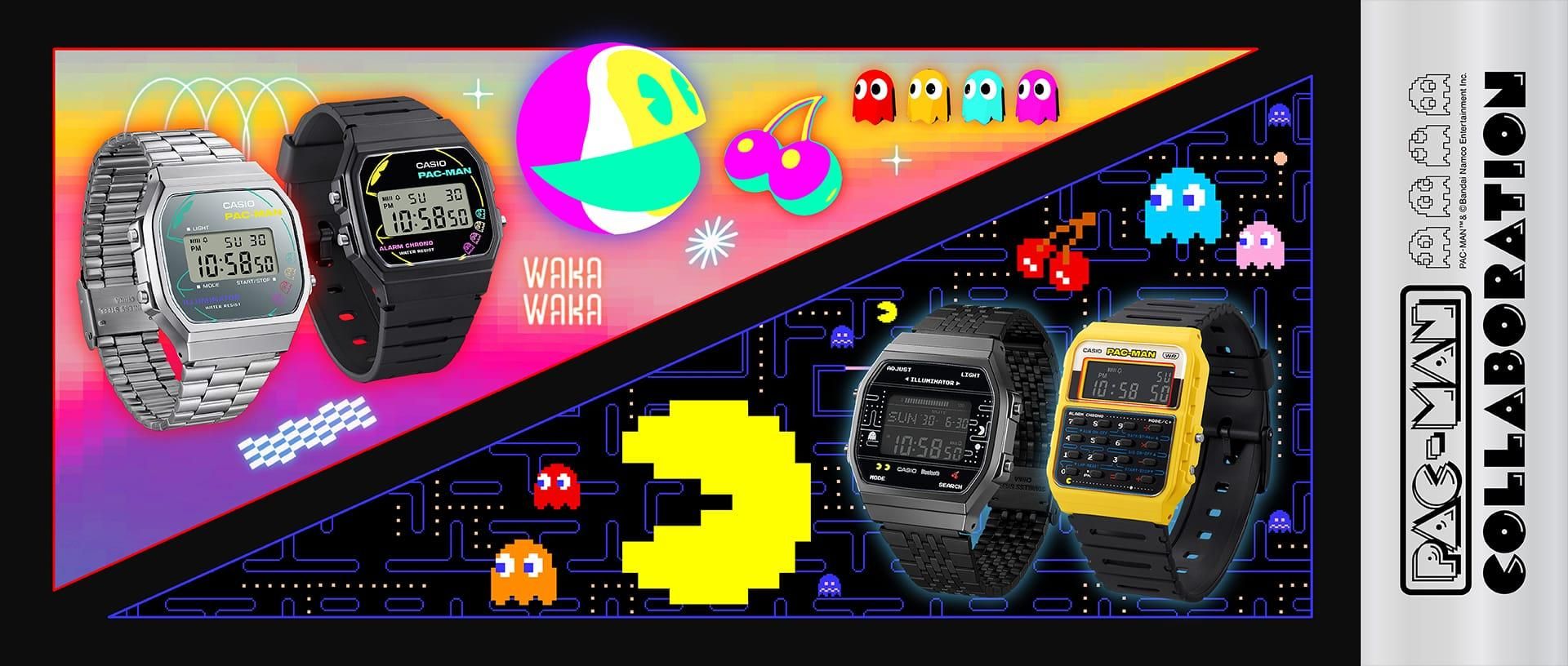 New Pac-Man collab models dropped on the US Casio site | WatchCrunch