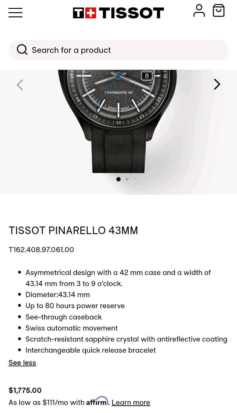 Tissot just released a collaboration with Pinarello | WatchCrunch