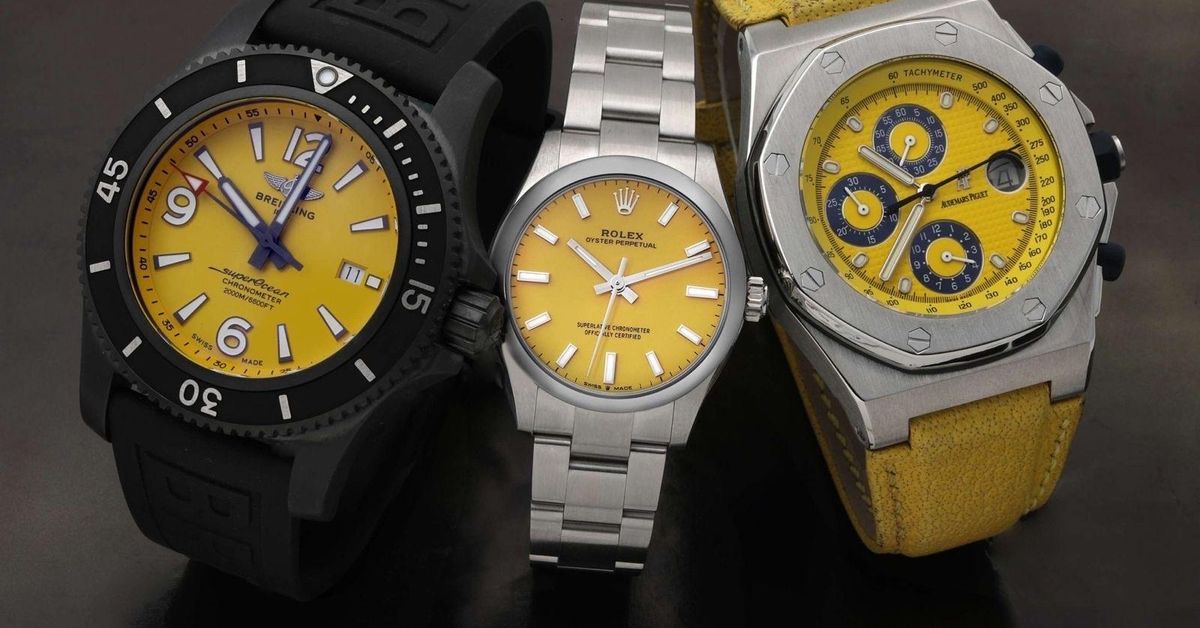 Are you a fan of yellow dials? | WatchCrunch