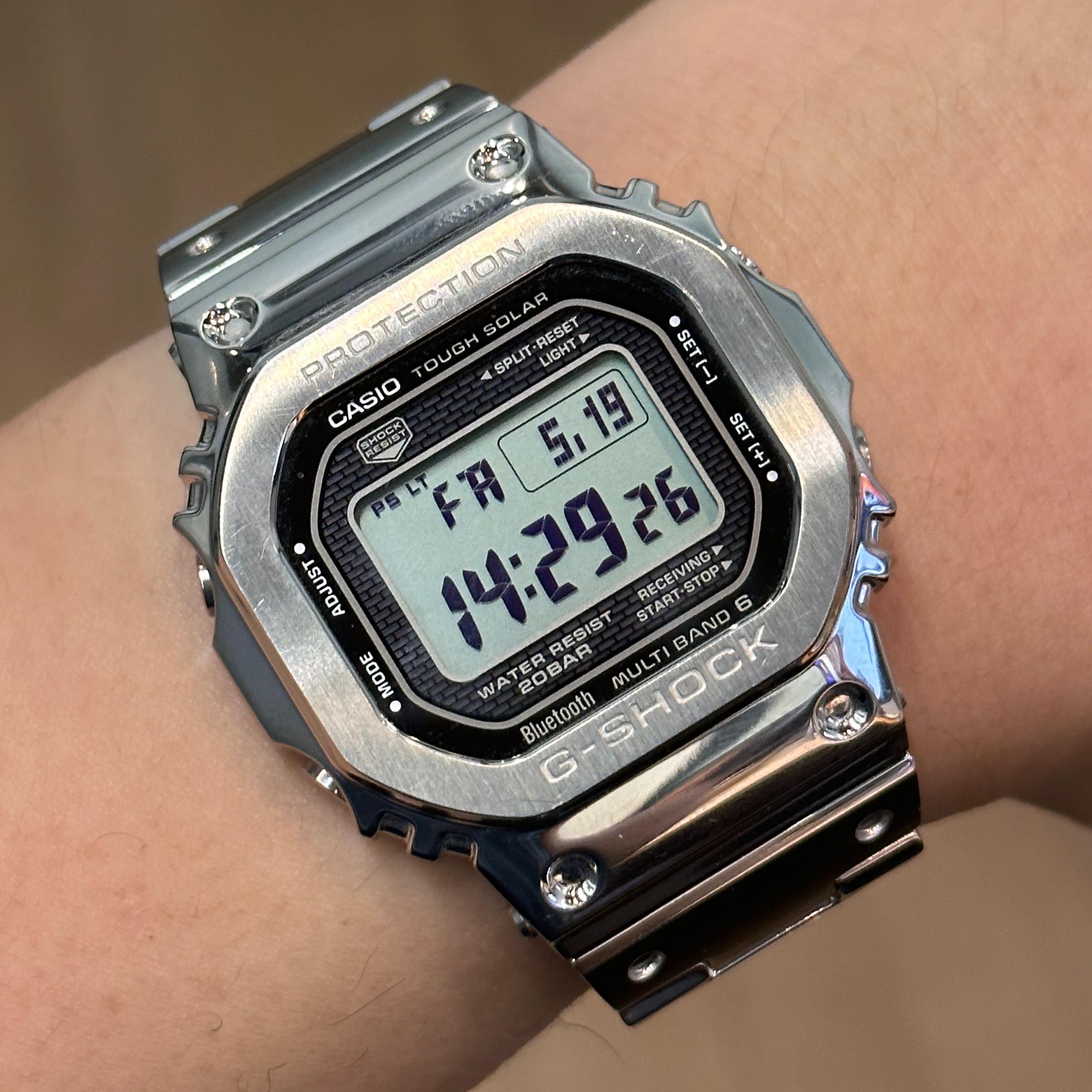 Another full metal G-Shock Square! | WatchCrunch