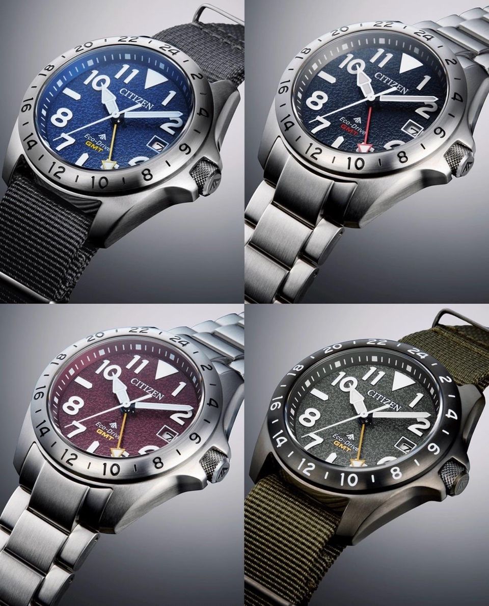 Citizen Promaster Land GMT - more colors! | WatchCrunch