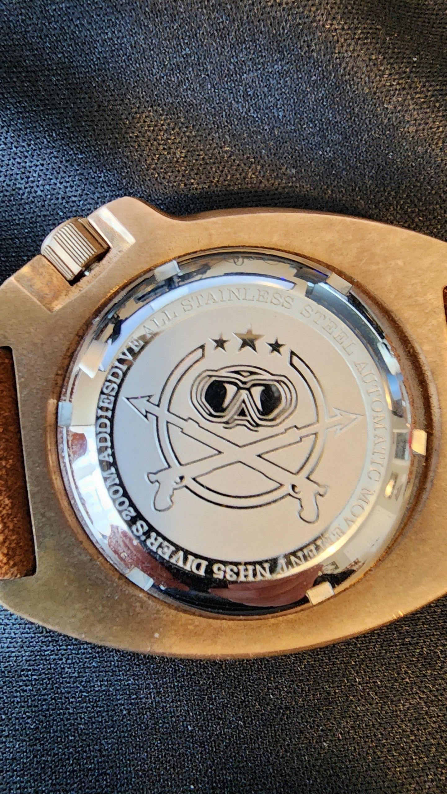 Addiesdive bronze Captain Willard homage | WatchCrunch