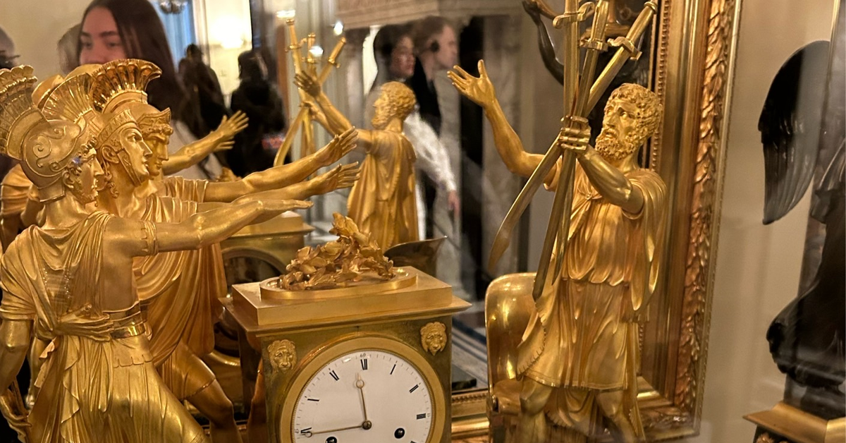 Working clocks in the Royal Palace Amsterdam | WatchCrunch