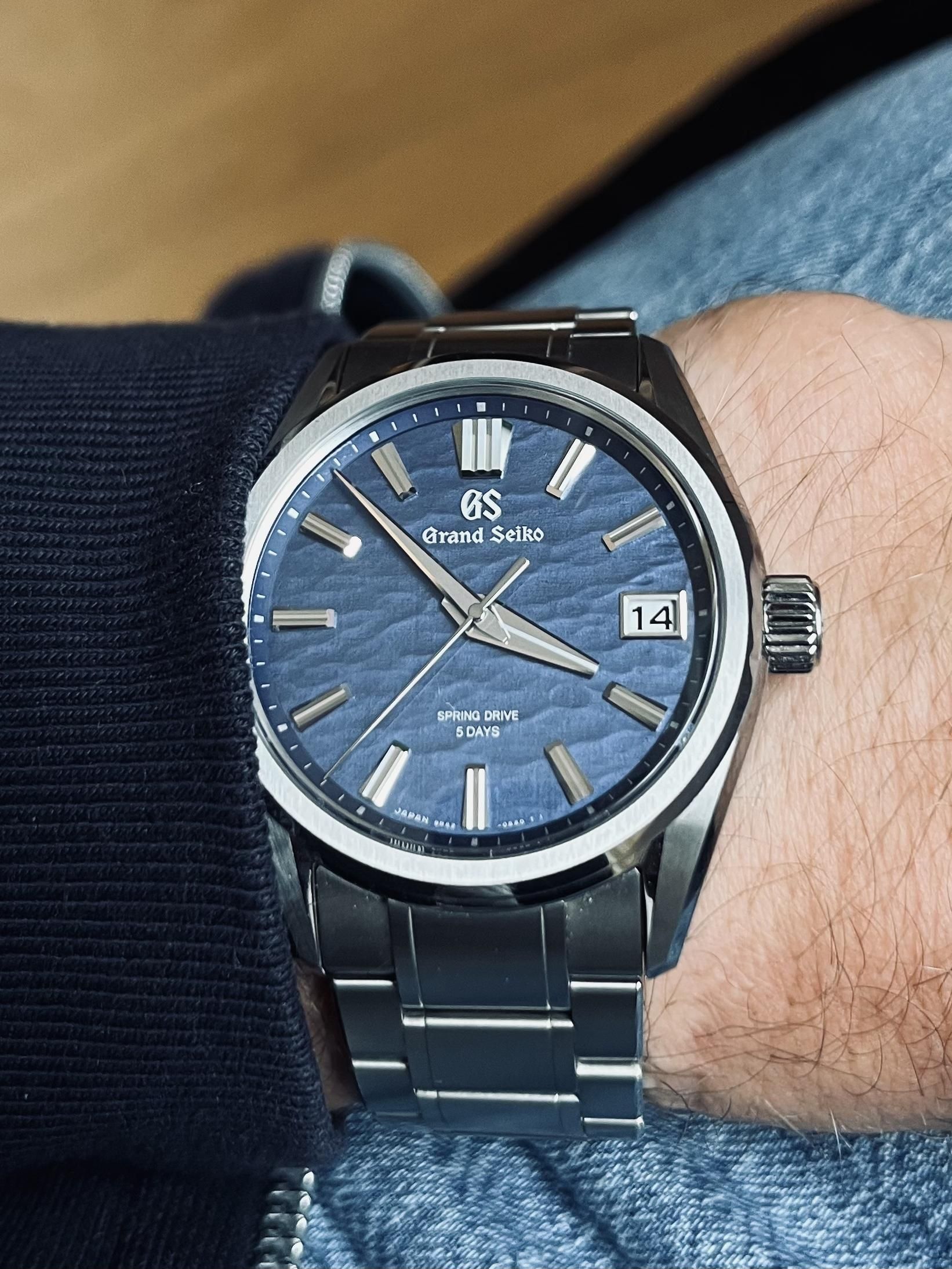 Grand Seiko SLGA019 "Lake Suwa" Review | WatchCrunch