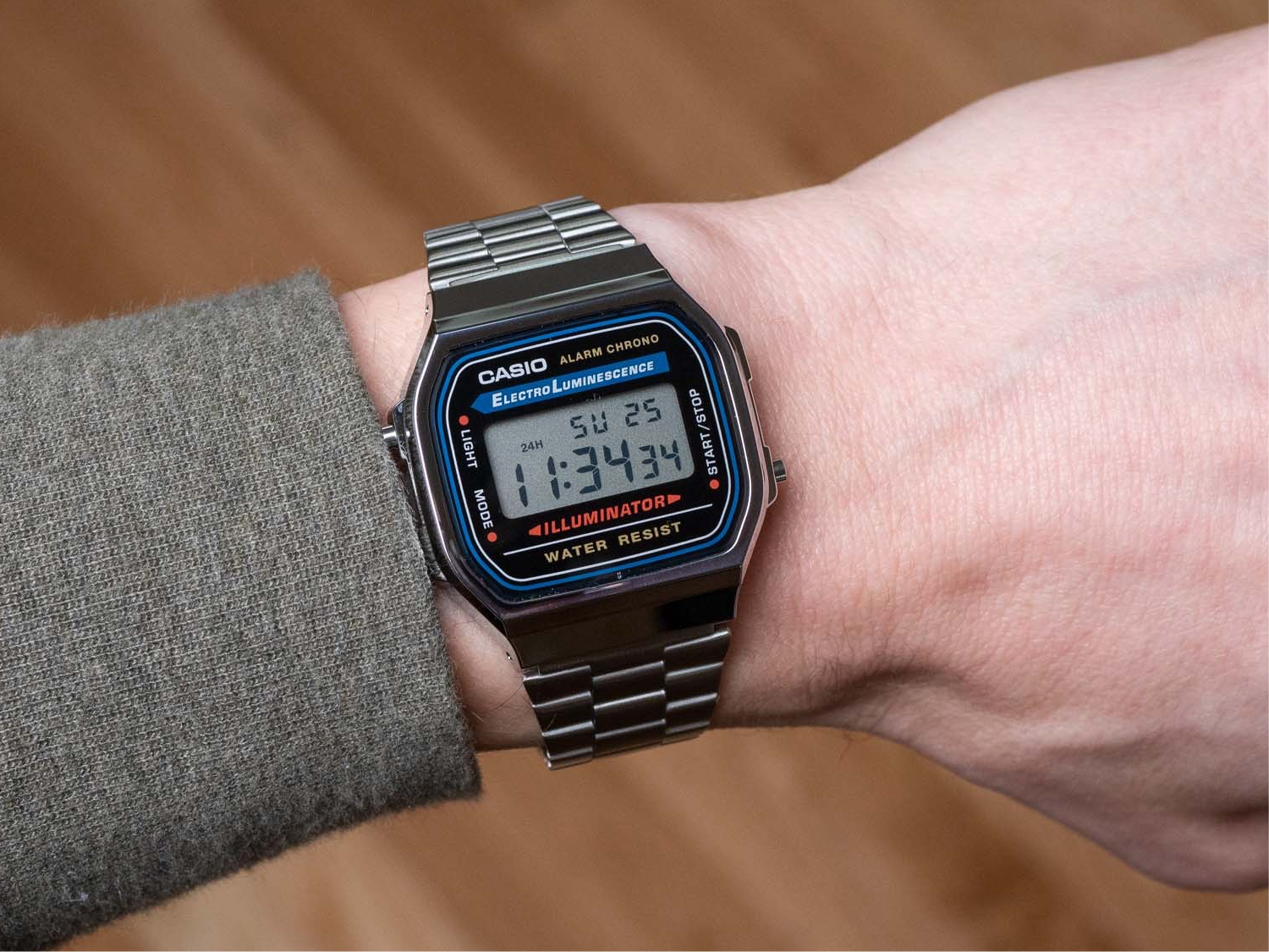 Casio A168WA-1 | WatchCrunch
