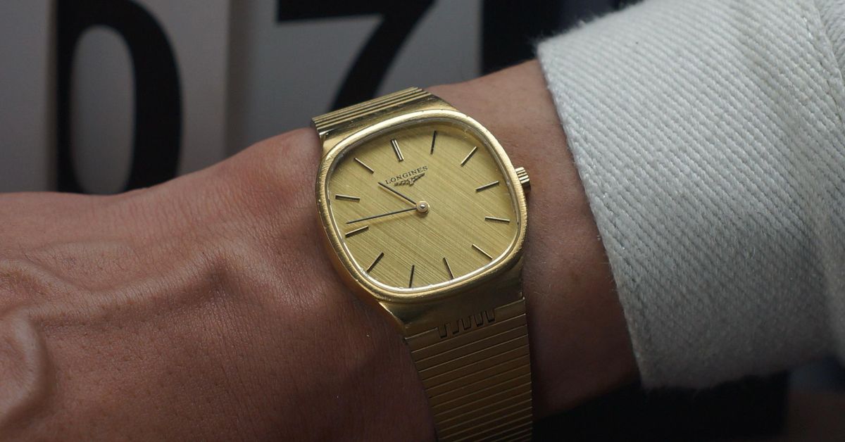 LONGINES ULTRA SLIM QUARTZ – 70s ELEGANCE IN GOLD | WatchCrunch