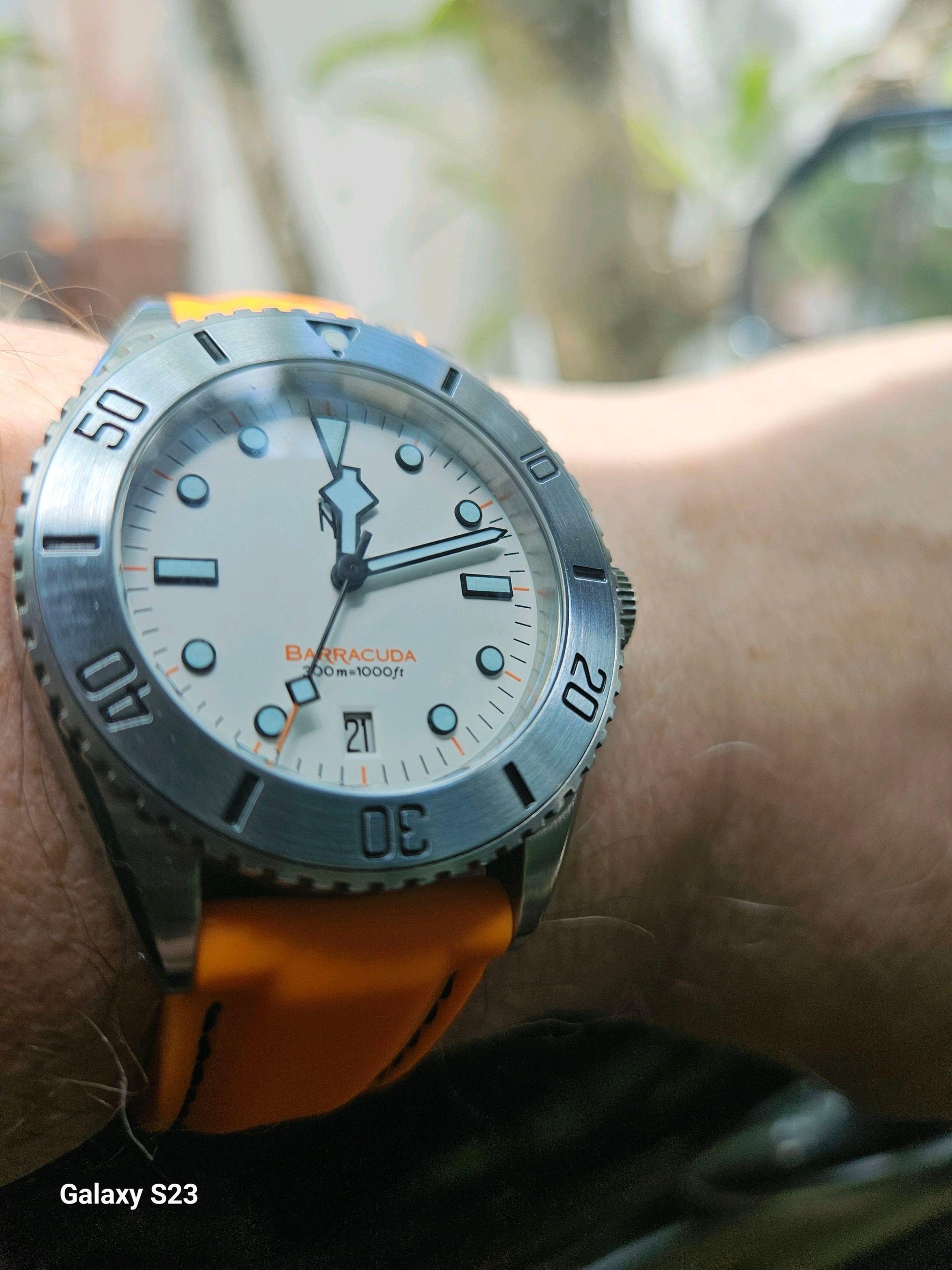 Smart watch and regular watch together? Fitbit 6 and NTH Barracuda ...