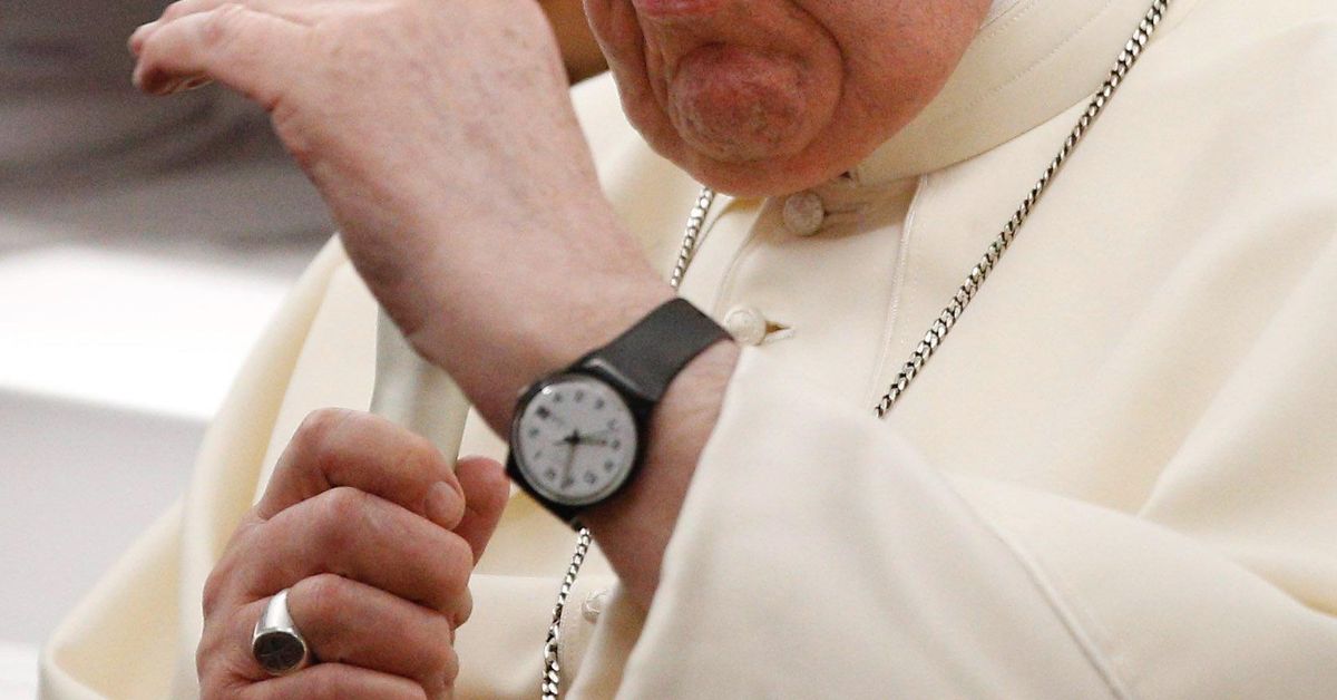 Pope Francis and his Casio MQ-24-7BLL | WatchCrunch
