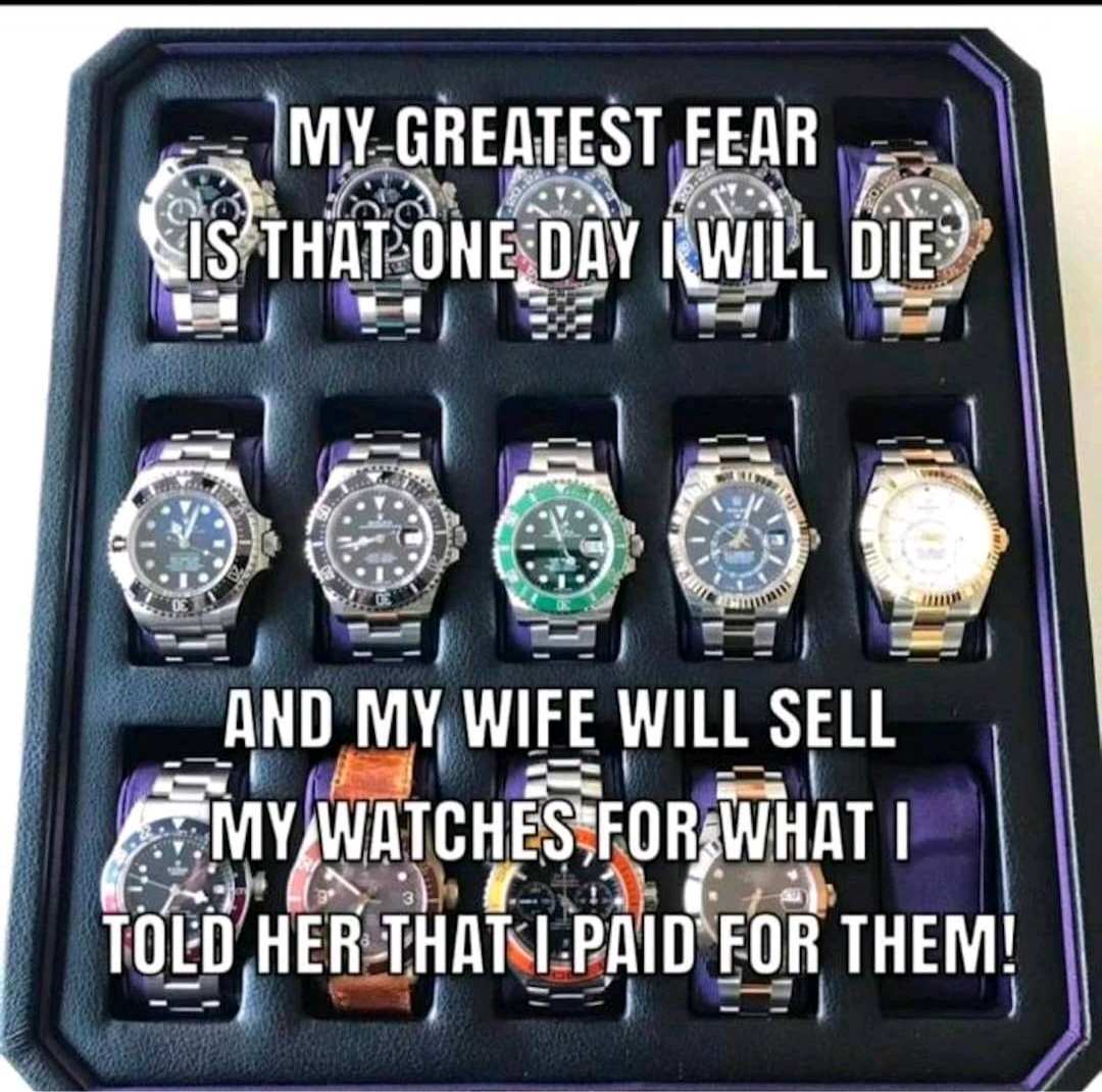 POST YOUR FUNNY WATCH MEMES HERE! 🤣😂🤣 | WatchCrunch