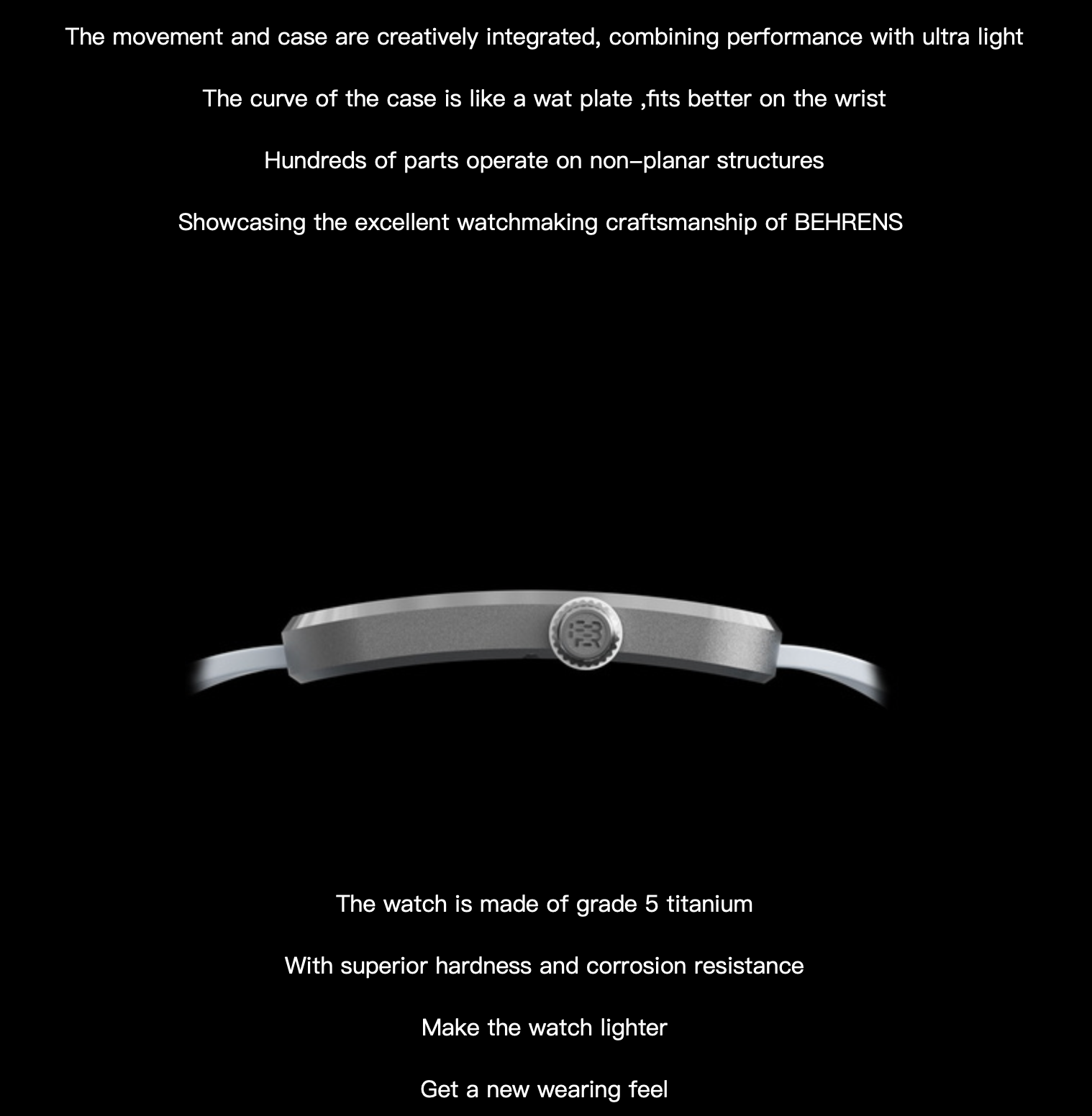 Behrens' NEW Ultra-Light 20G | WatchCrunch