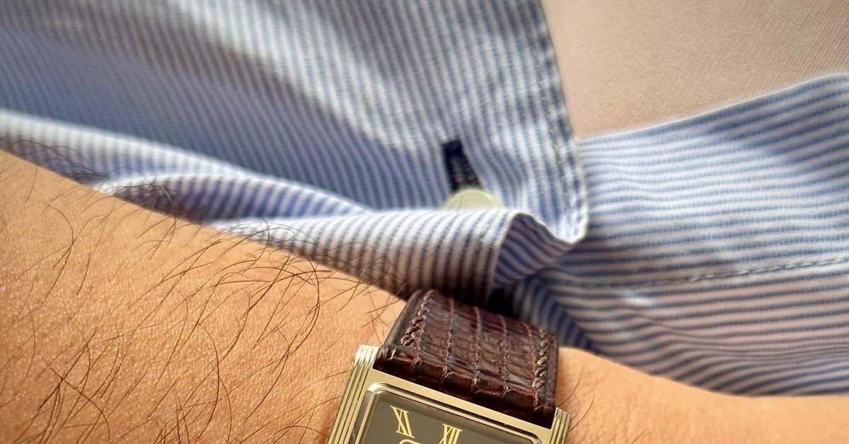 RADO LOURVE ROMAN NUMERAL BROWN DIAL | WatchCrunch