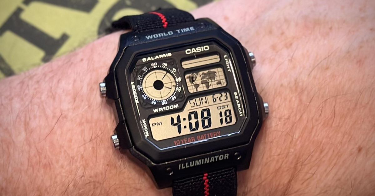 CASIO AE1200WH-1A | WatchCrunch