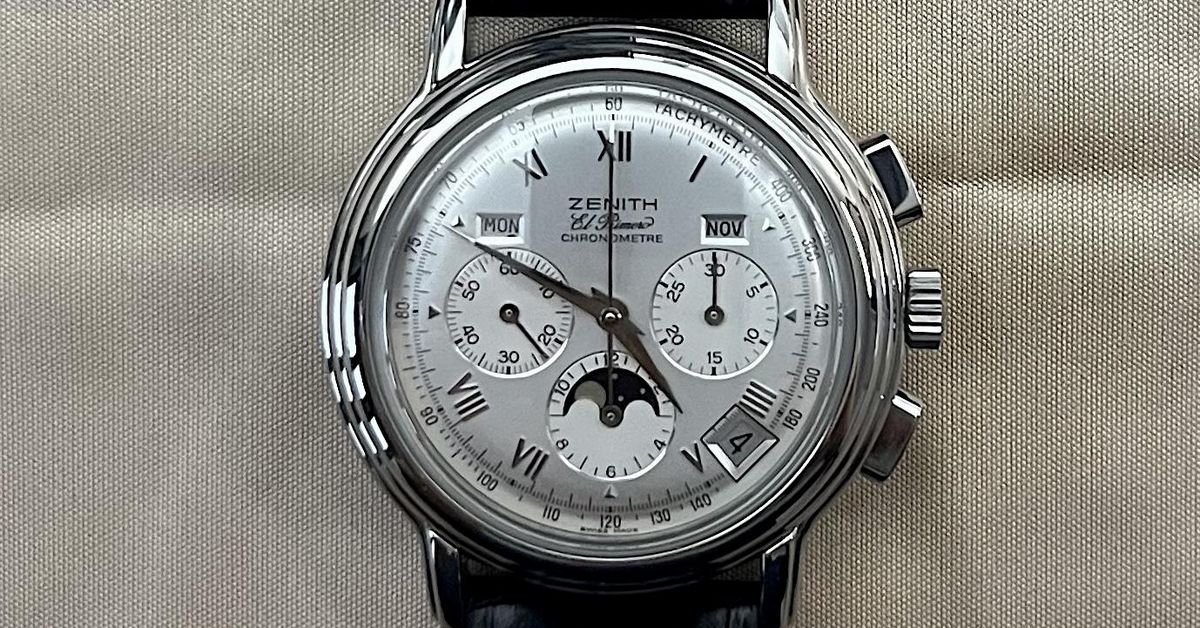 #NWA: Zenith Chronomaster Moonphase (mid 90s) | WatchCrunch