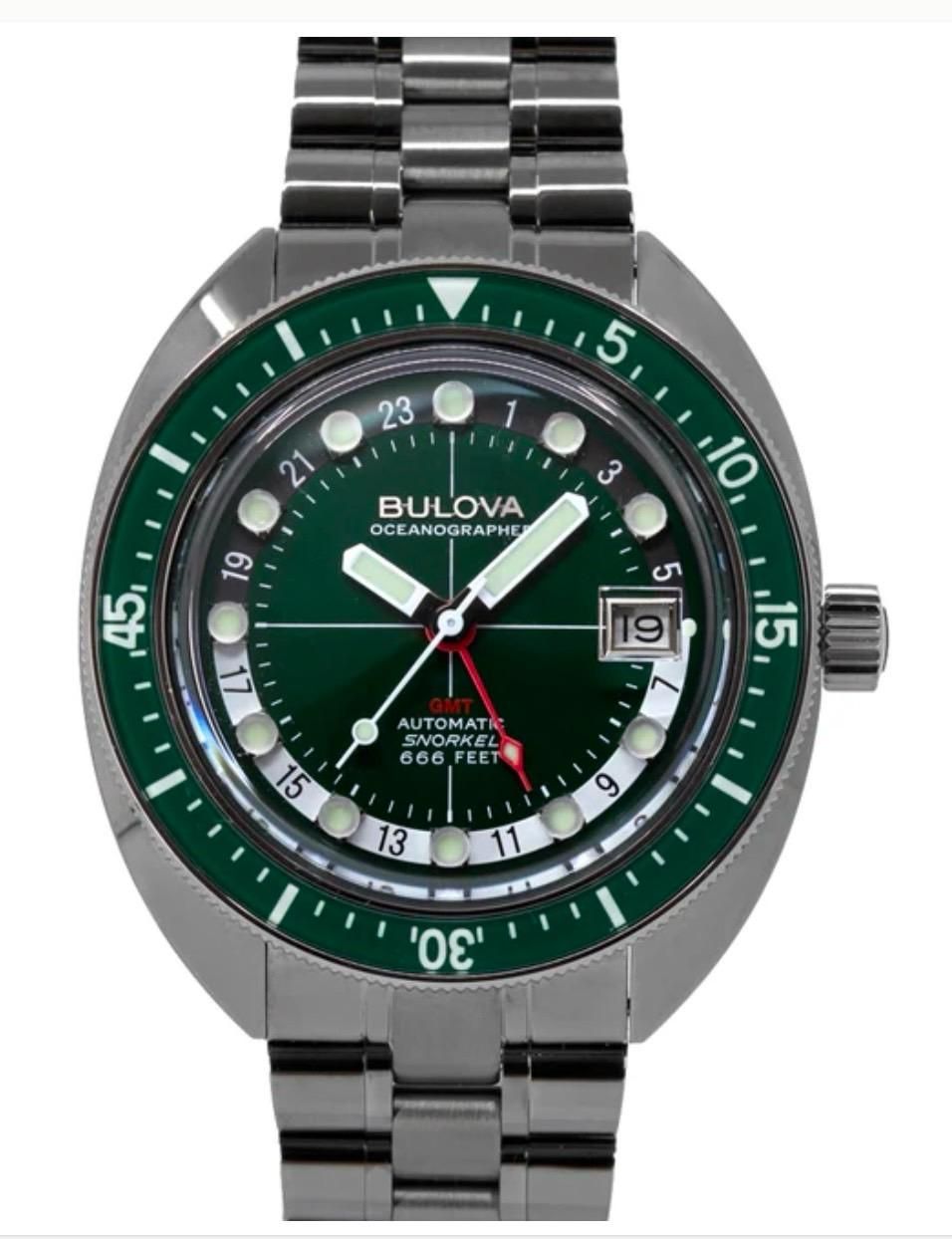Bulova Green Devil Diver GMT | WatchCrunch