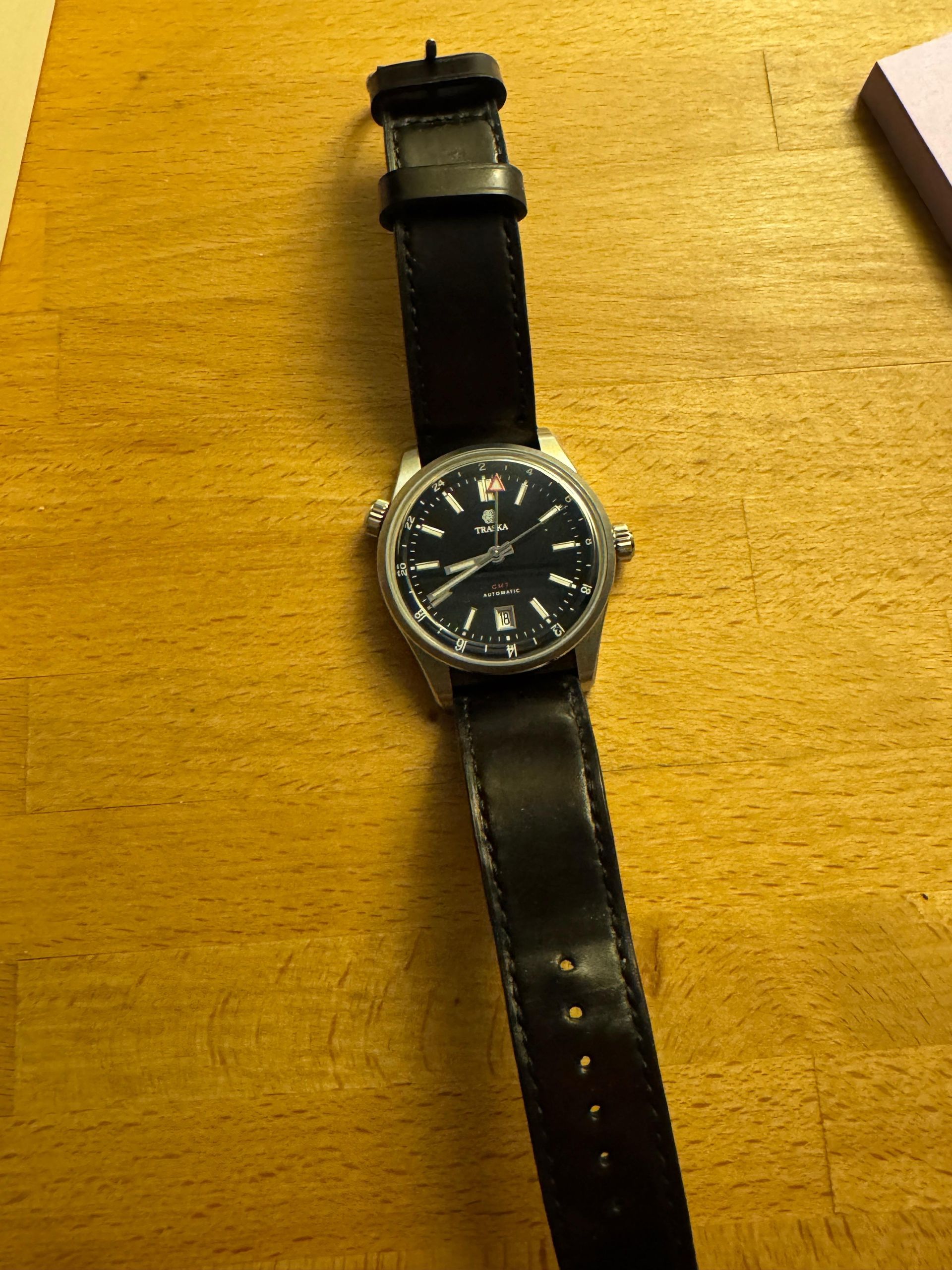 Traska Venturer and Aaron’s Bespoke Straps | WatchCrunch