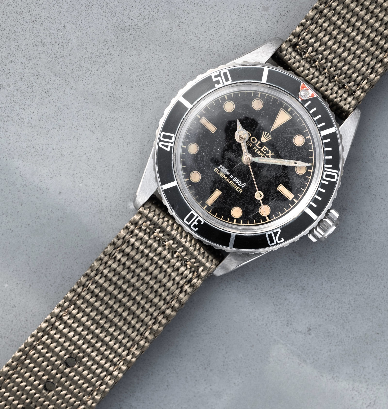 A vintage Rolex red triangle sub? 🧐 | WatchCrunch