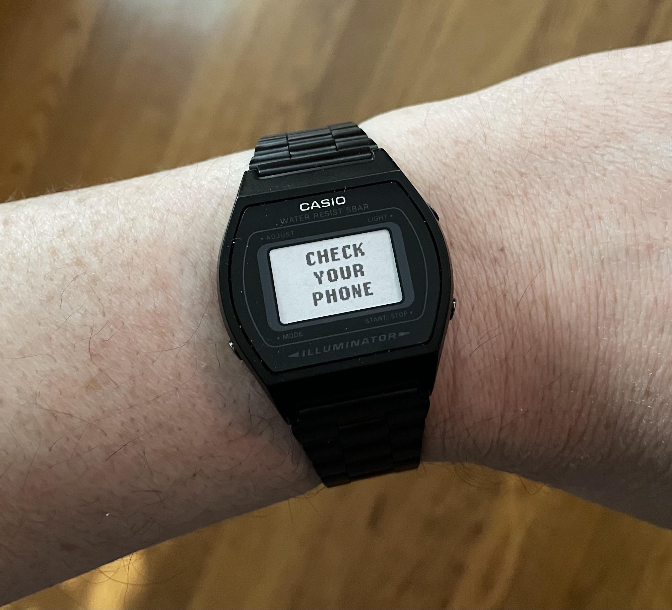 Fake Casio watch turned into a DIY, Lego desk clock | WatchCrunch