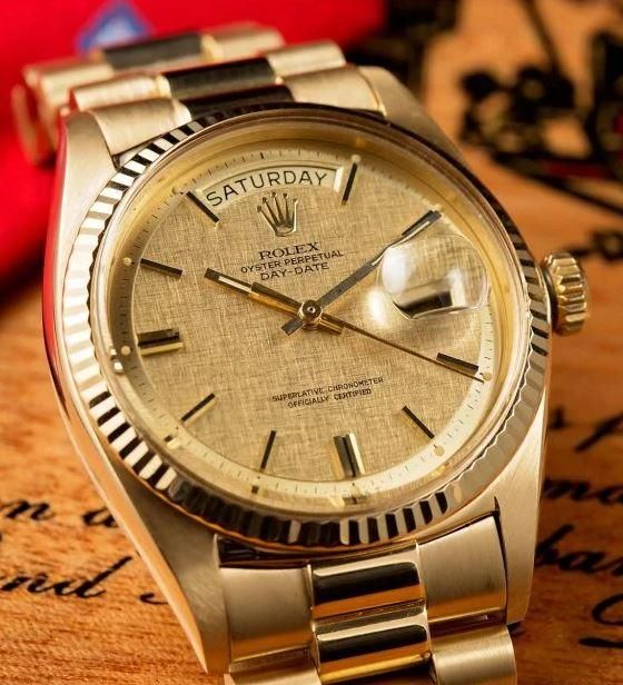 Gold linen dial watches ? | WatchCrunch