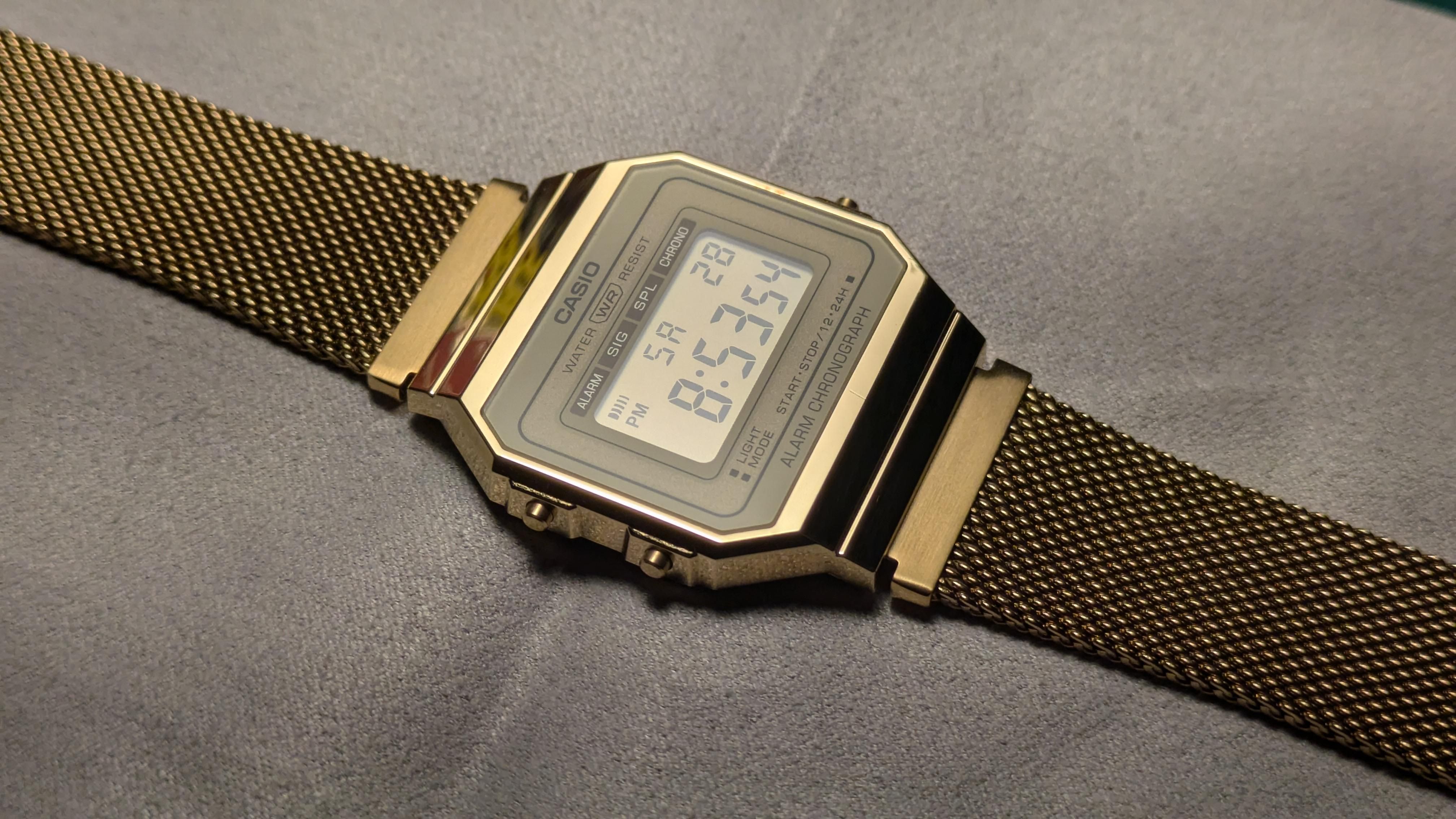 Gold Plated Plastic: Casio A700 Review | WatchCrunch