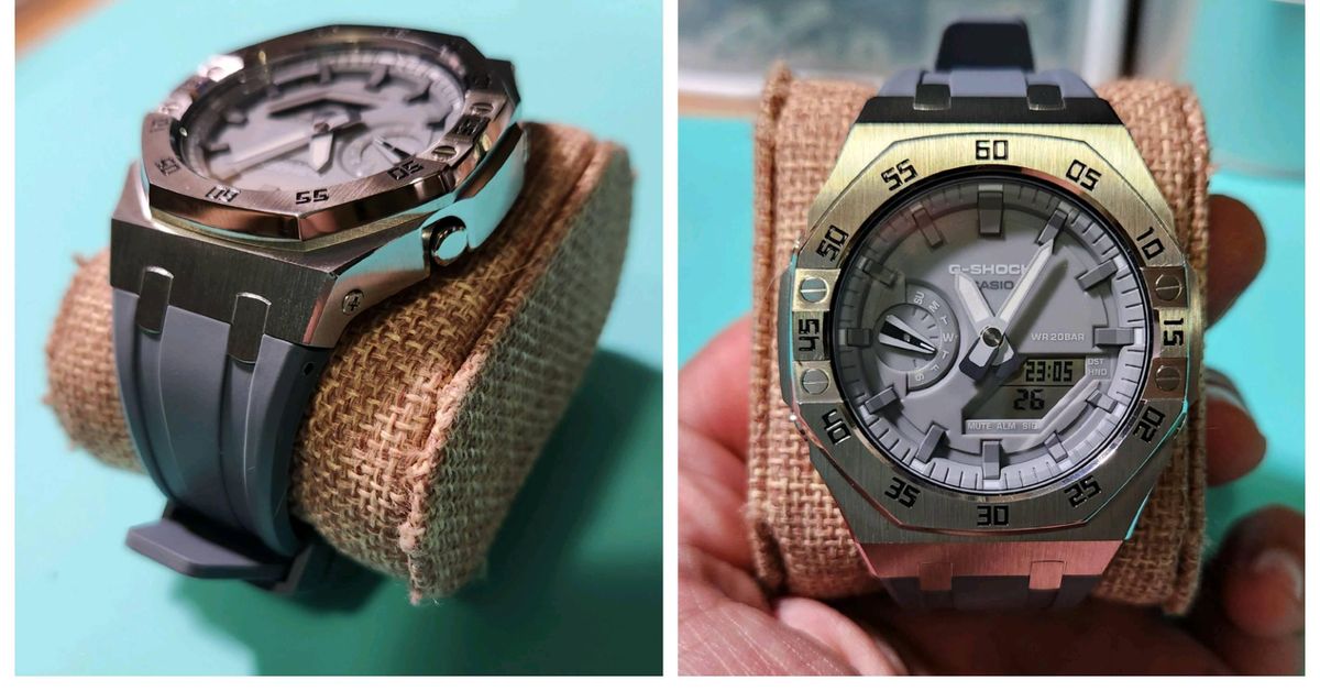 1st of many more CasiOAK mods. | WatchCrunch