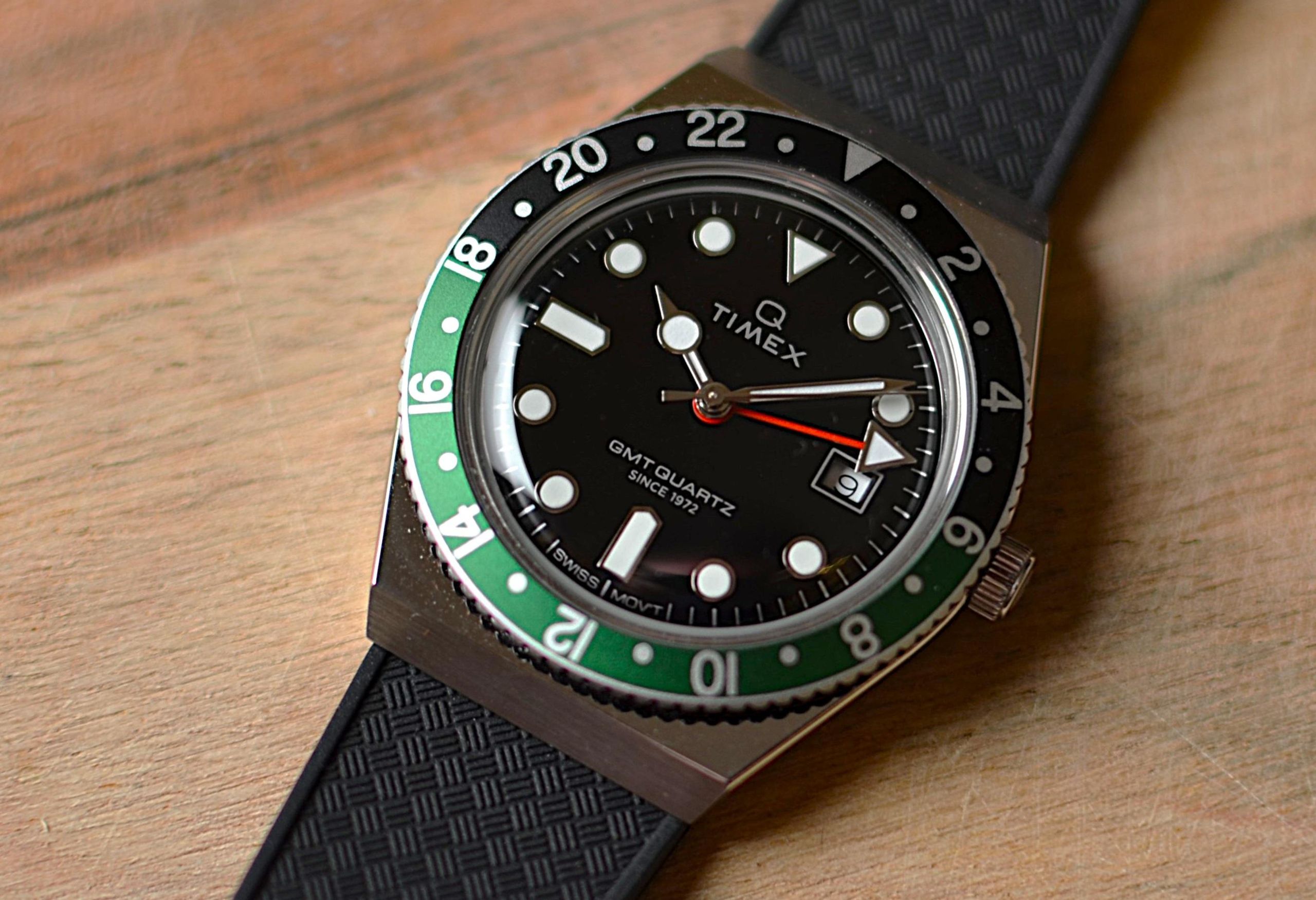 Q Timex GMT | WatchCrunch