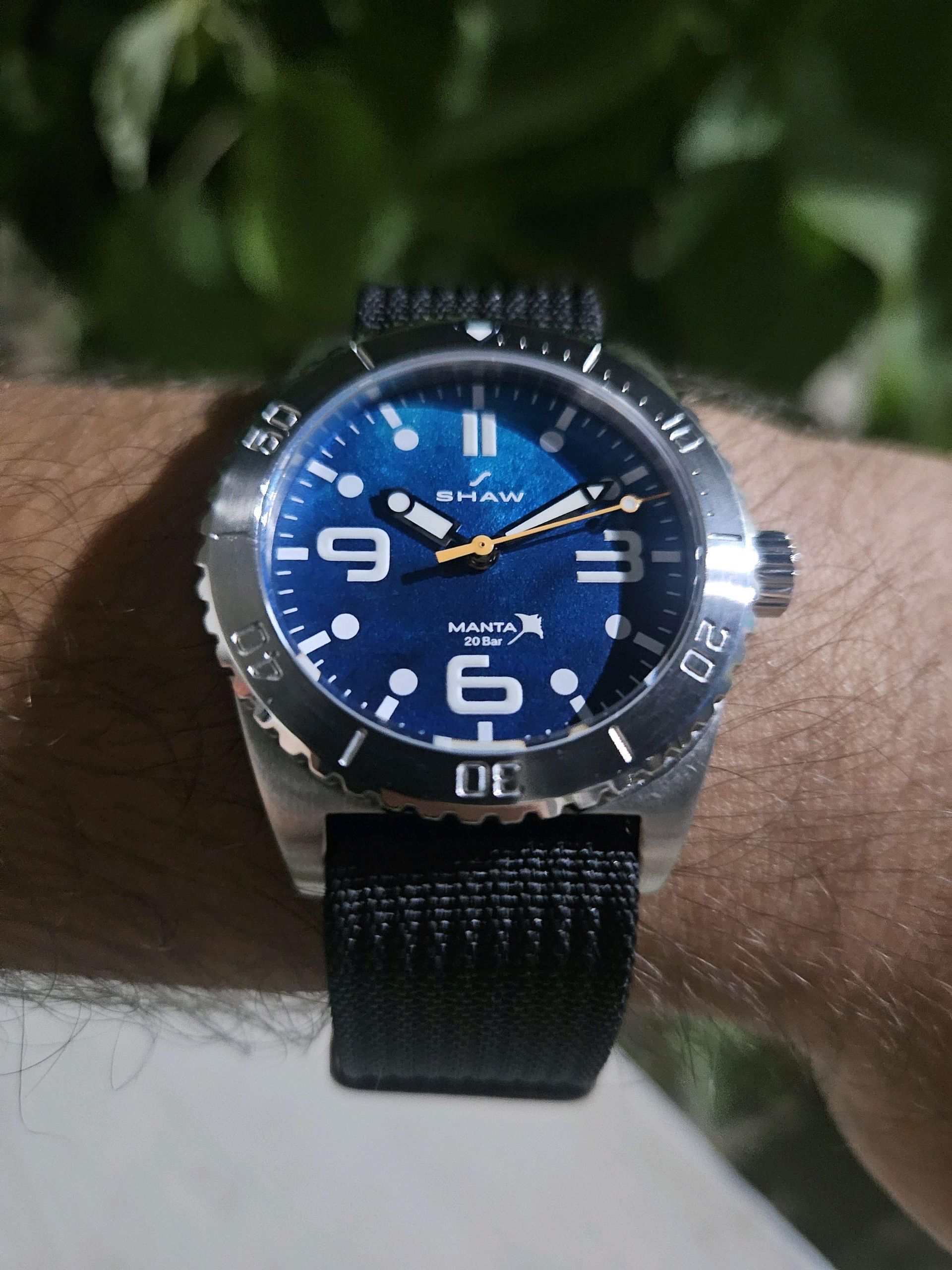 🚨New Watch Alert🚨 8th of 2025 Shaw Watches – MANTA (Atoll Aqua ...