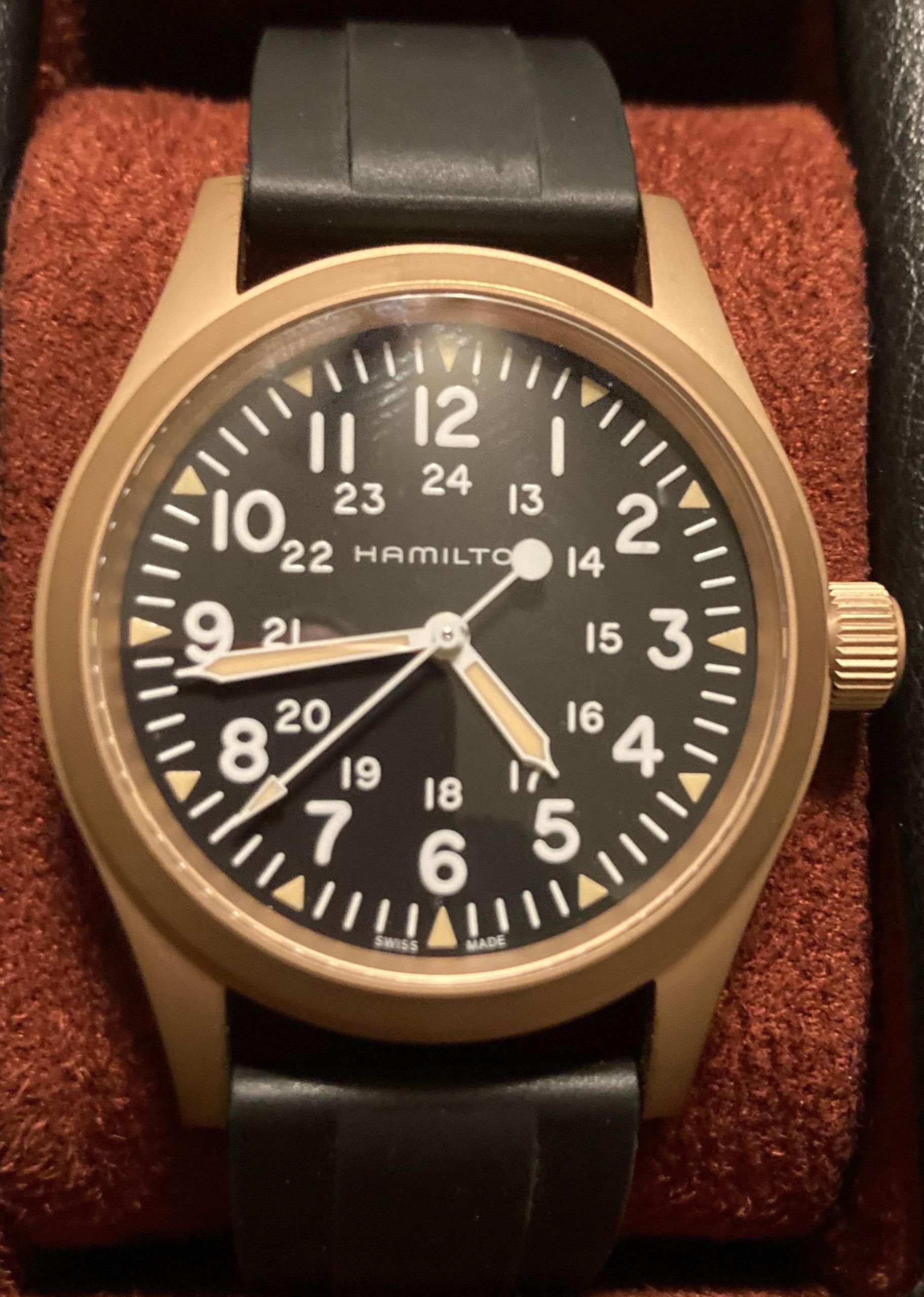 Hamilton Khaki Field Bronze | WatchCrunch