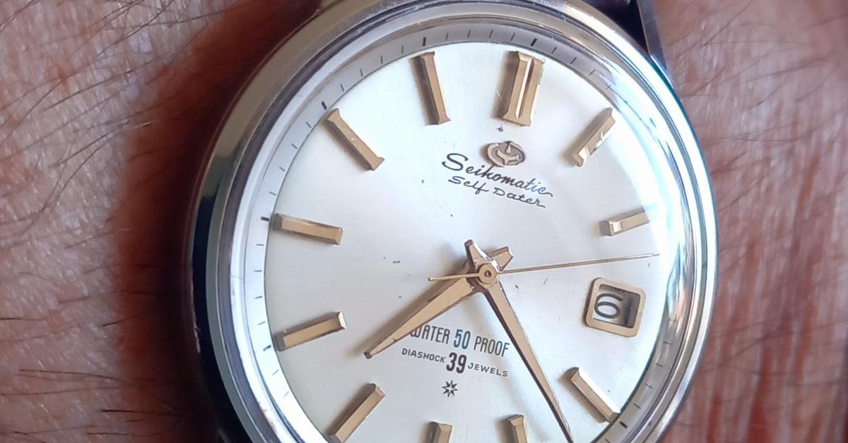 1962 Seikomatic Self Dater J13060 😀 | WatchCrunch