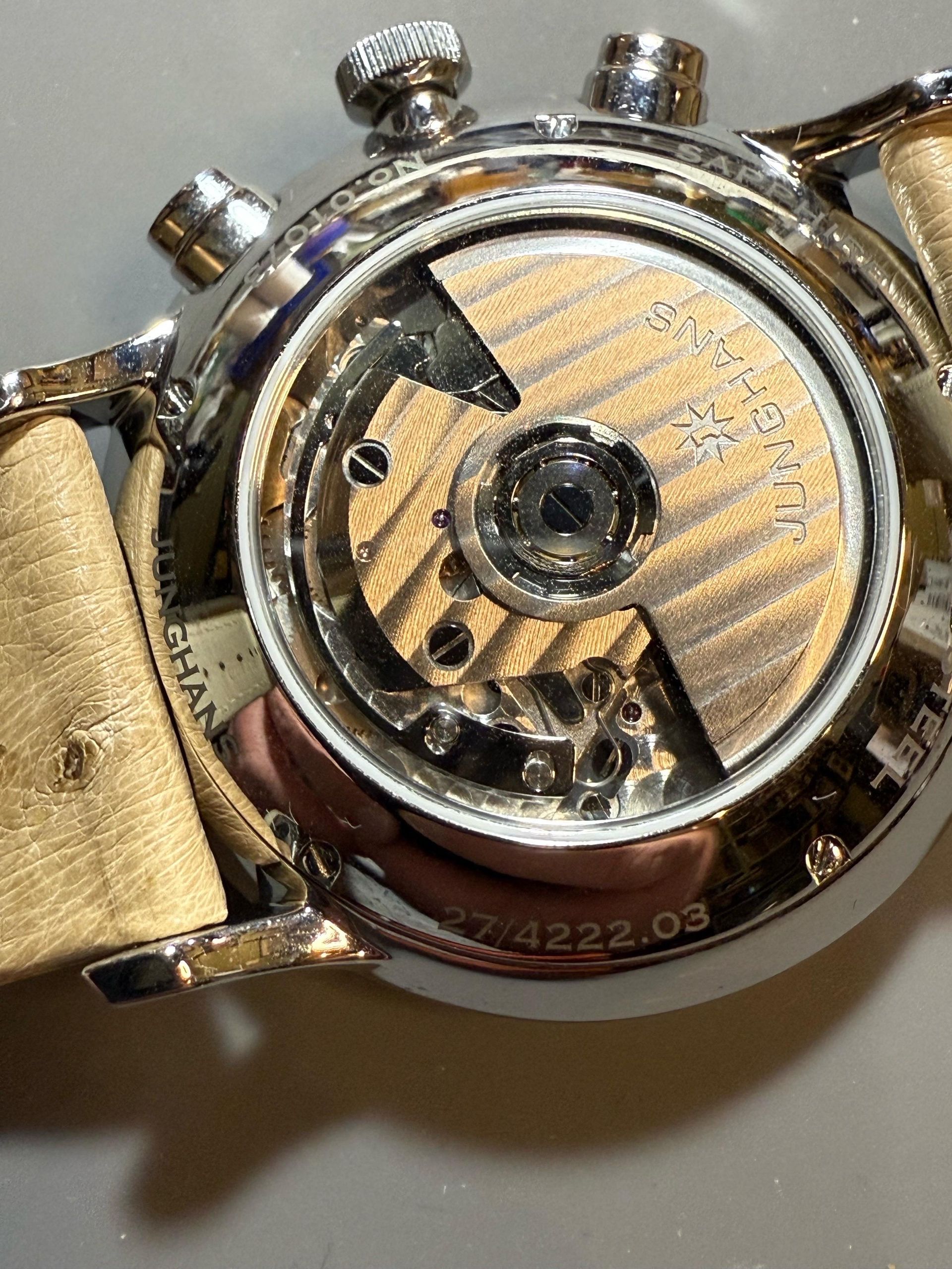 Pre-Owned Junghans Meister Chronoscope For Sale