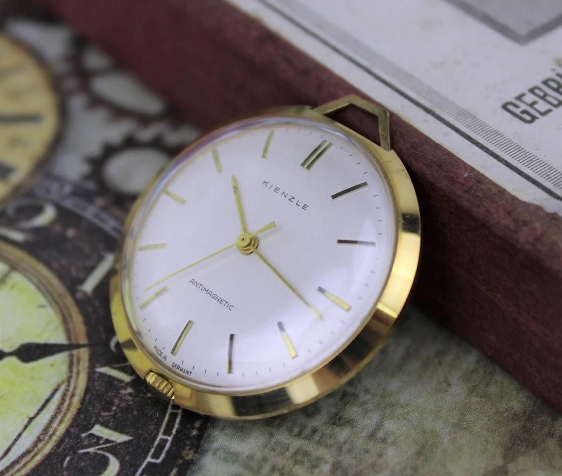 Vintage KIENZLE pocket watch, Antimagnetic | WatchCrunch