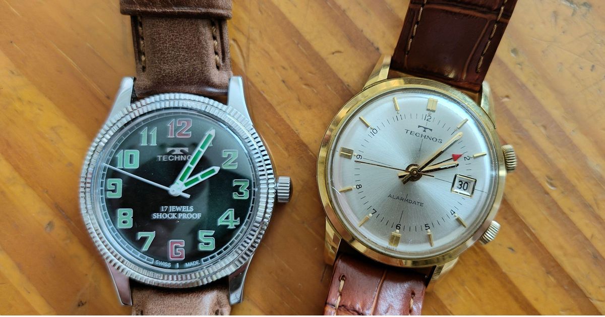 A pair of my vintage Technos watches | WatchCrunch