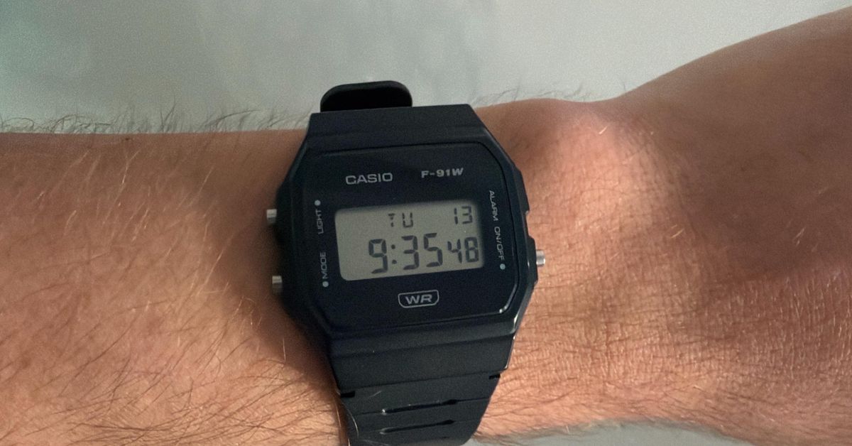 Casio F91-W “Minimalist” | WatchCrunch