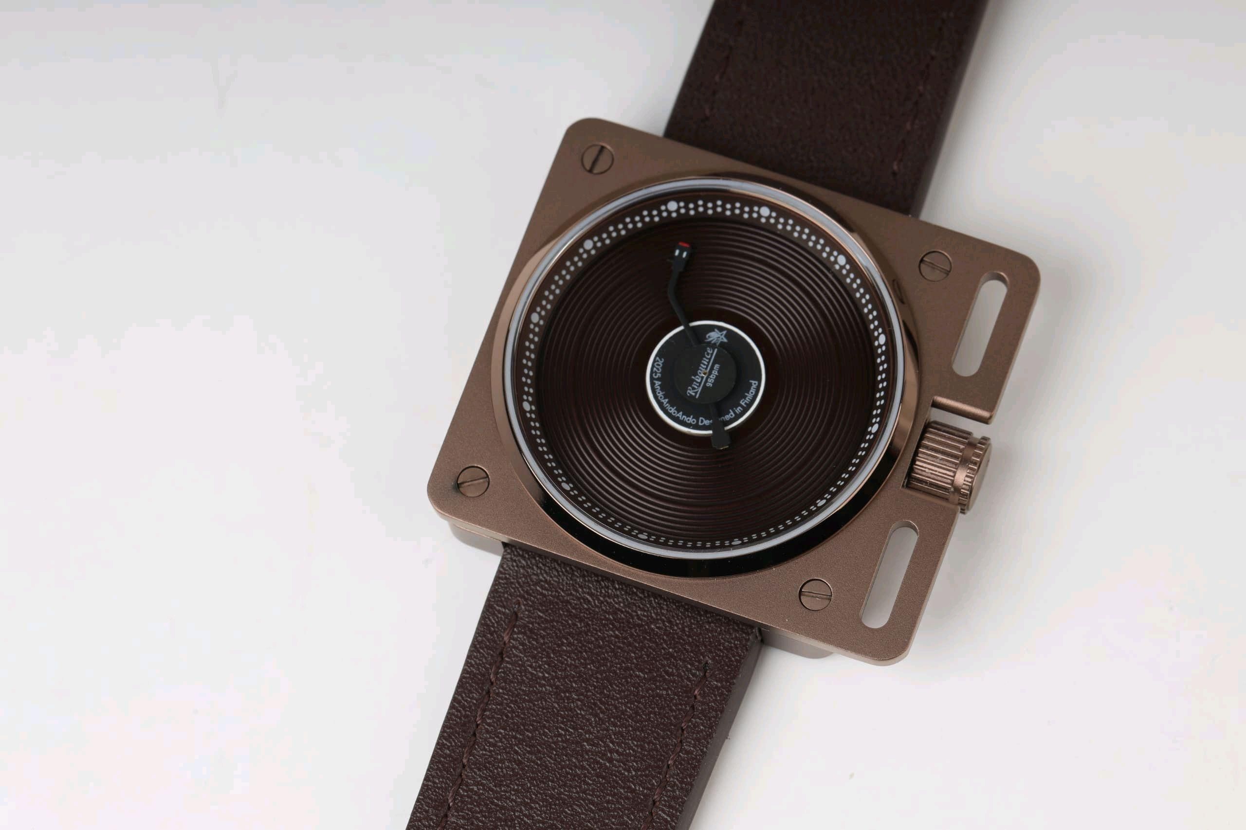 (The Artist) Vinyl Record Watch by AndoAndoAndo x Chikoruss | WatchCrunch