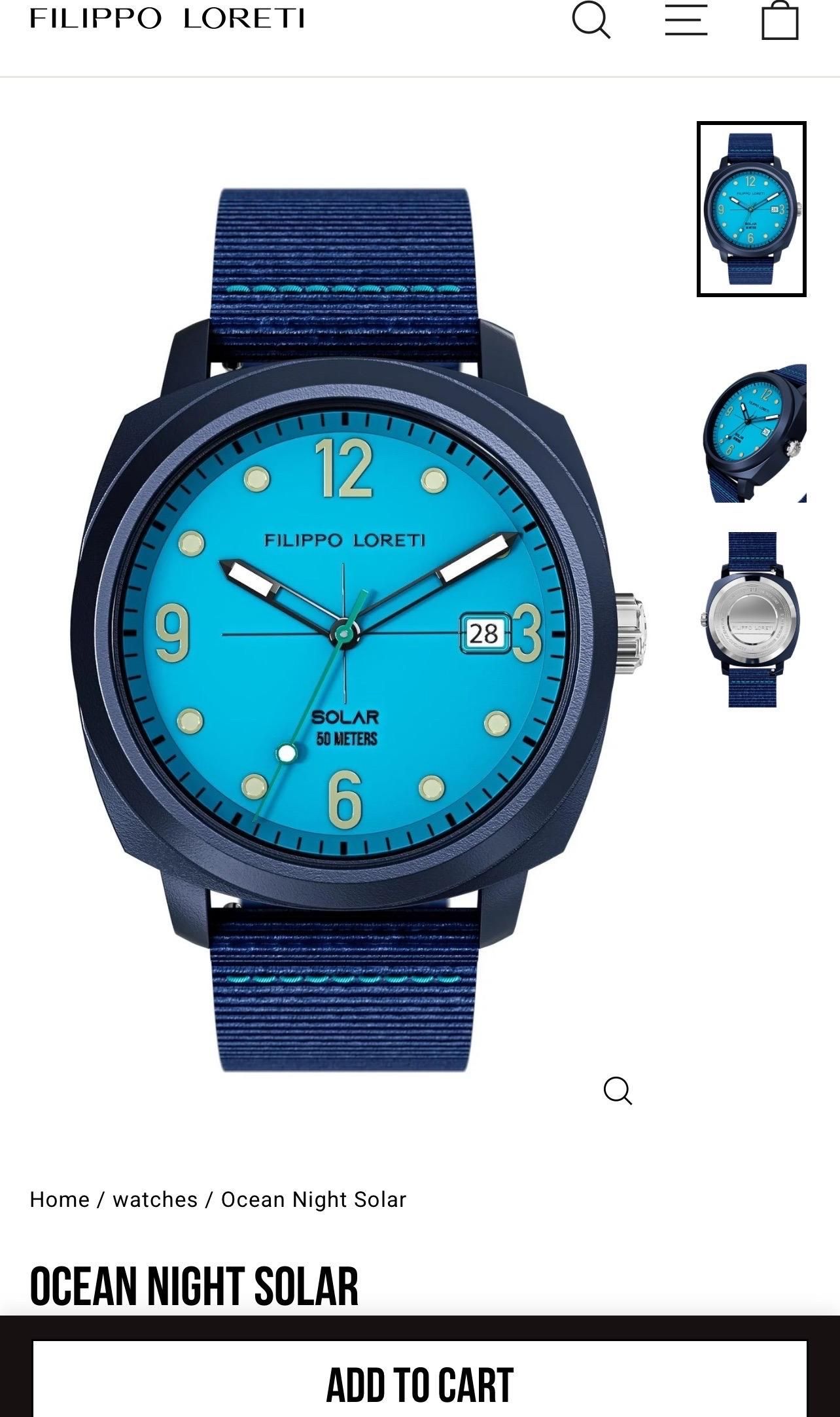 Any advice on Filippo Loreti watches? | WatchCrunch