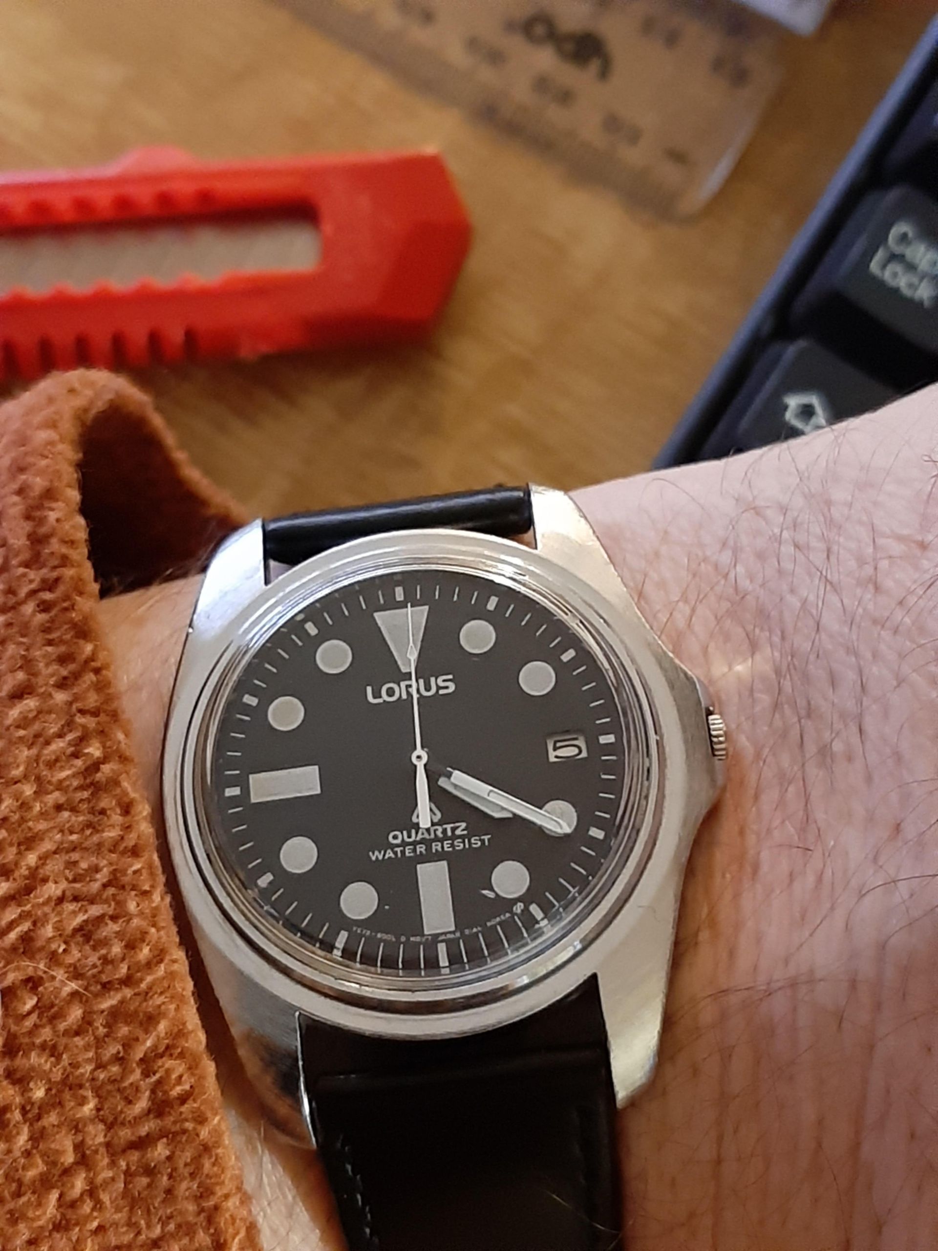 The horror, the horror! Lorus dive watch. | WatchCrunch