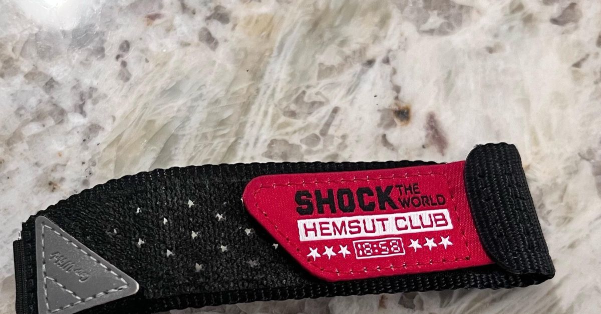 Review: Hemsut Club “Shock the World” Nylon Watch Strap. | WatchCrunch