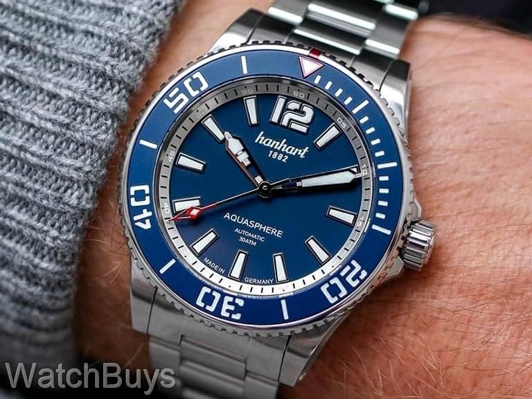 Hanhart's first ever diver | WatchCrunch